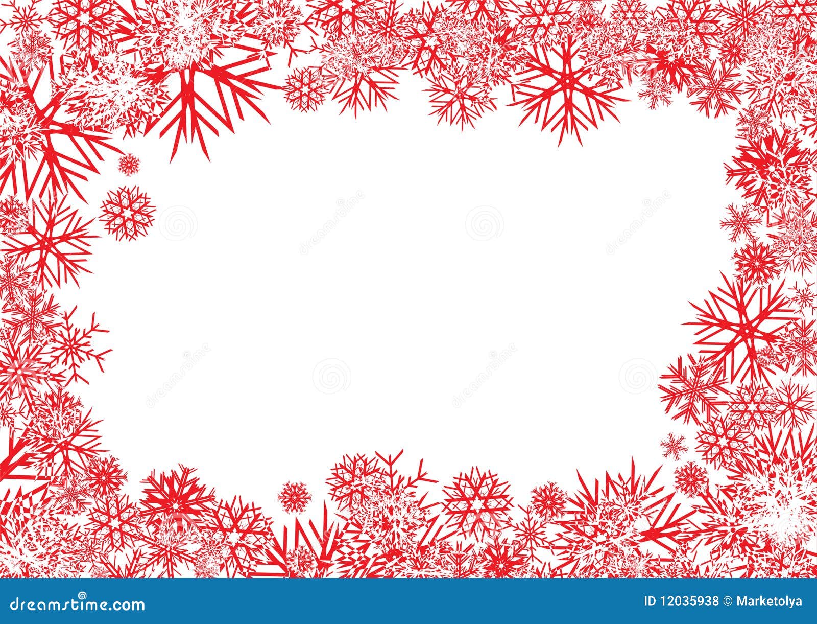 Red Snowflake Background stock vector. Illustration of winter - 12035938
