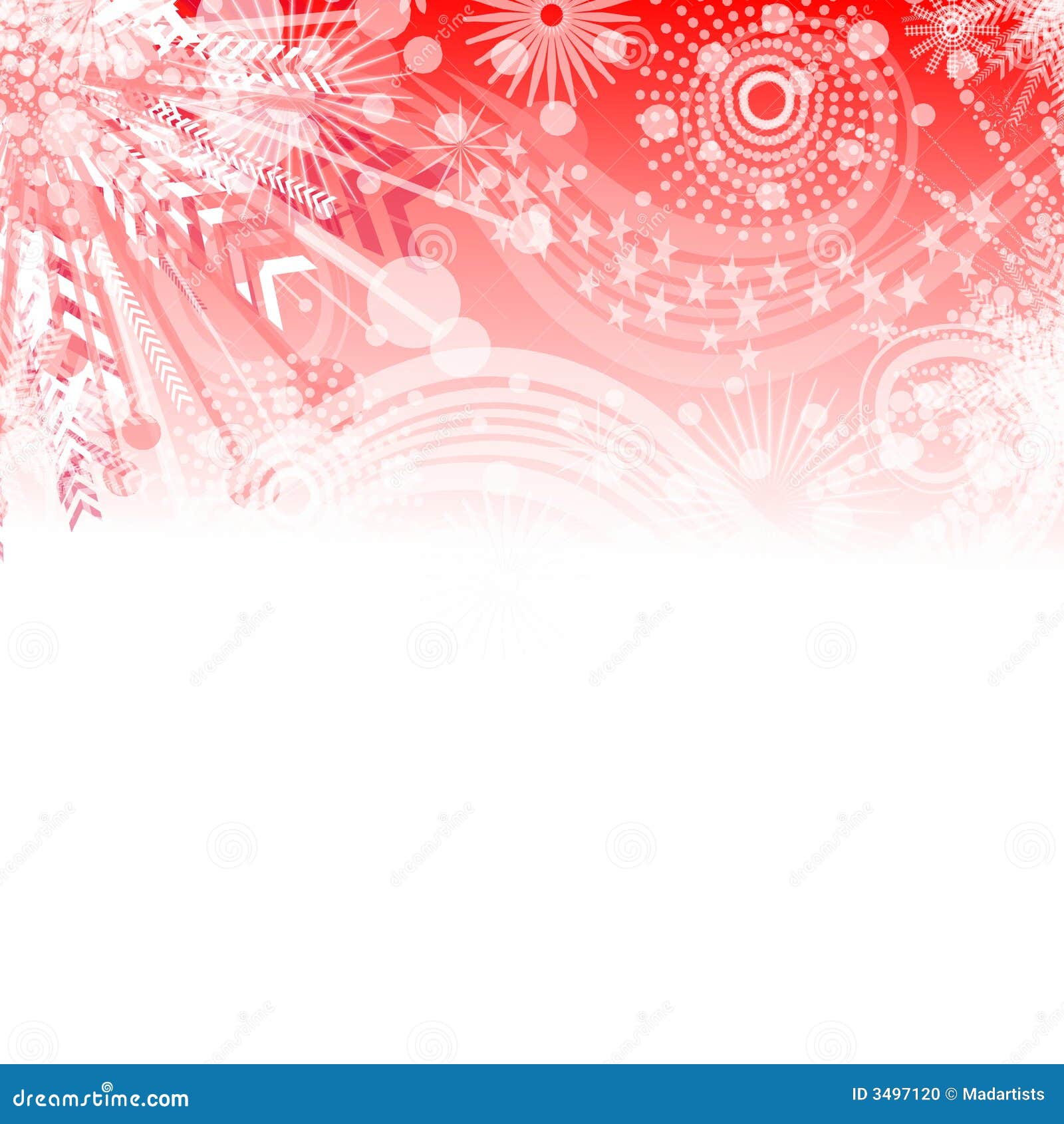 Red Snowflake Background stock illustration. Illustration of artistic ...