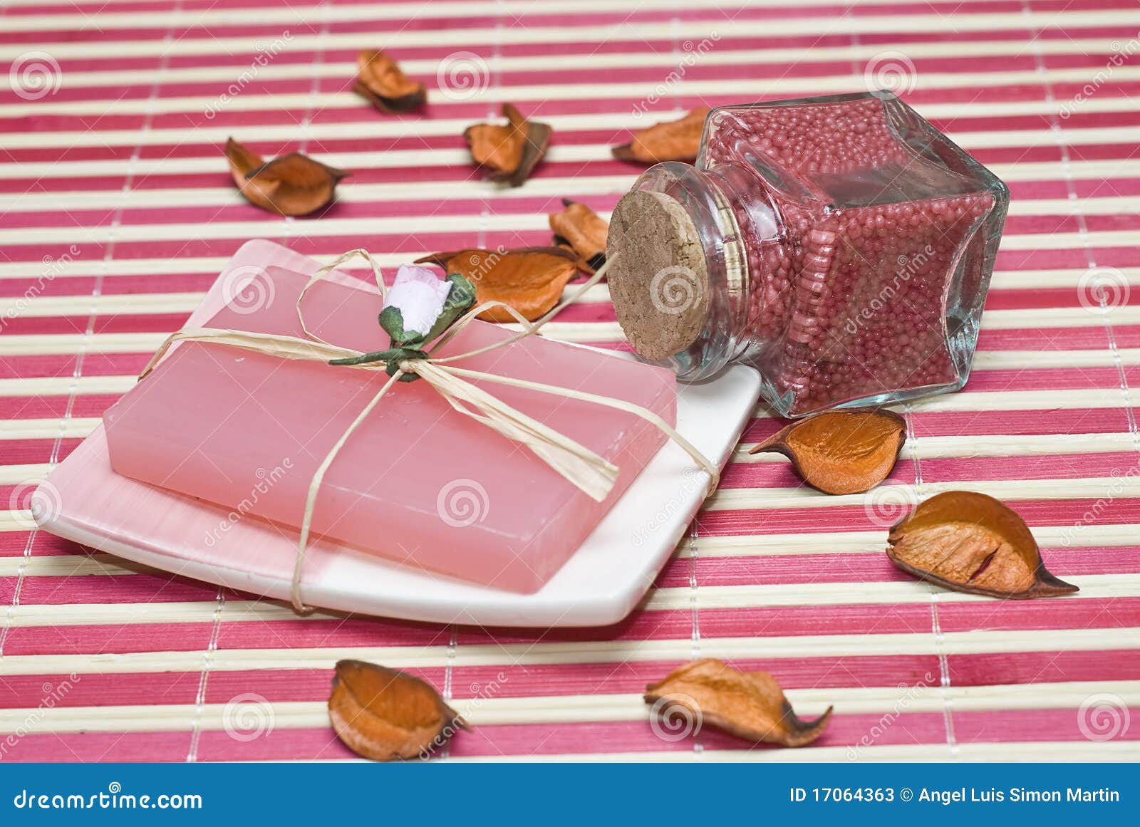 Red soap. stock image. Image of body, cosmetic, hydrotherapy - 17064363