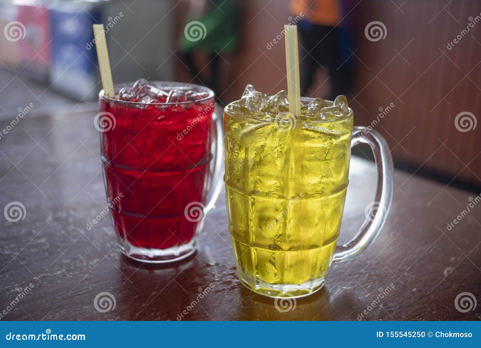 Red Soda Lemon Juice stock photo. Image of cool, refreshment - 155545250