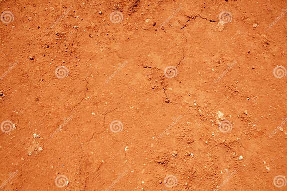 Red Soil Texture Background, Dried Clay Stock Image - Image of closeup ...
