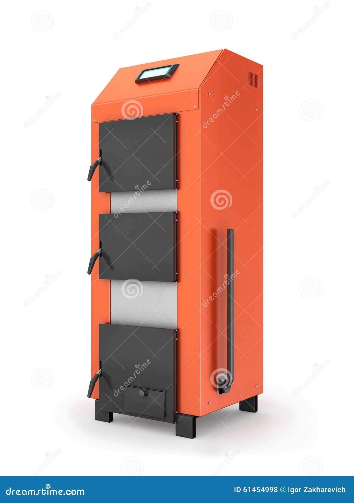 Solid Fuel Boiler Icon Cartoon Vector | CartoonDealer.com #124244301