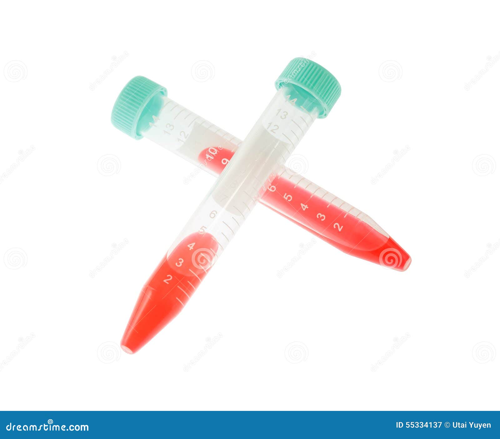 Red Solution in Centrifuge Tube Stock Image - Image of medical, science ...