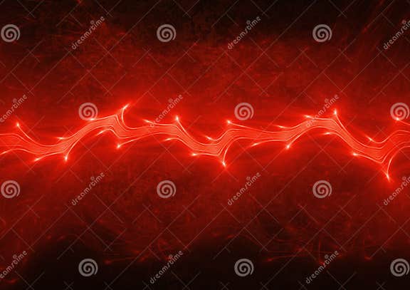 Red sound waves stock illustration. Illustration of colorful - 95076921
