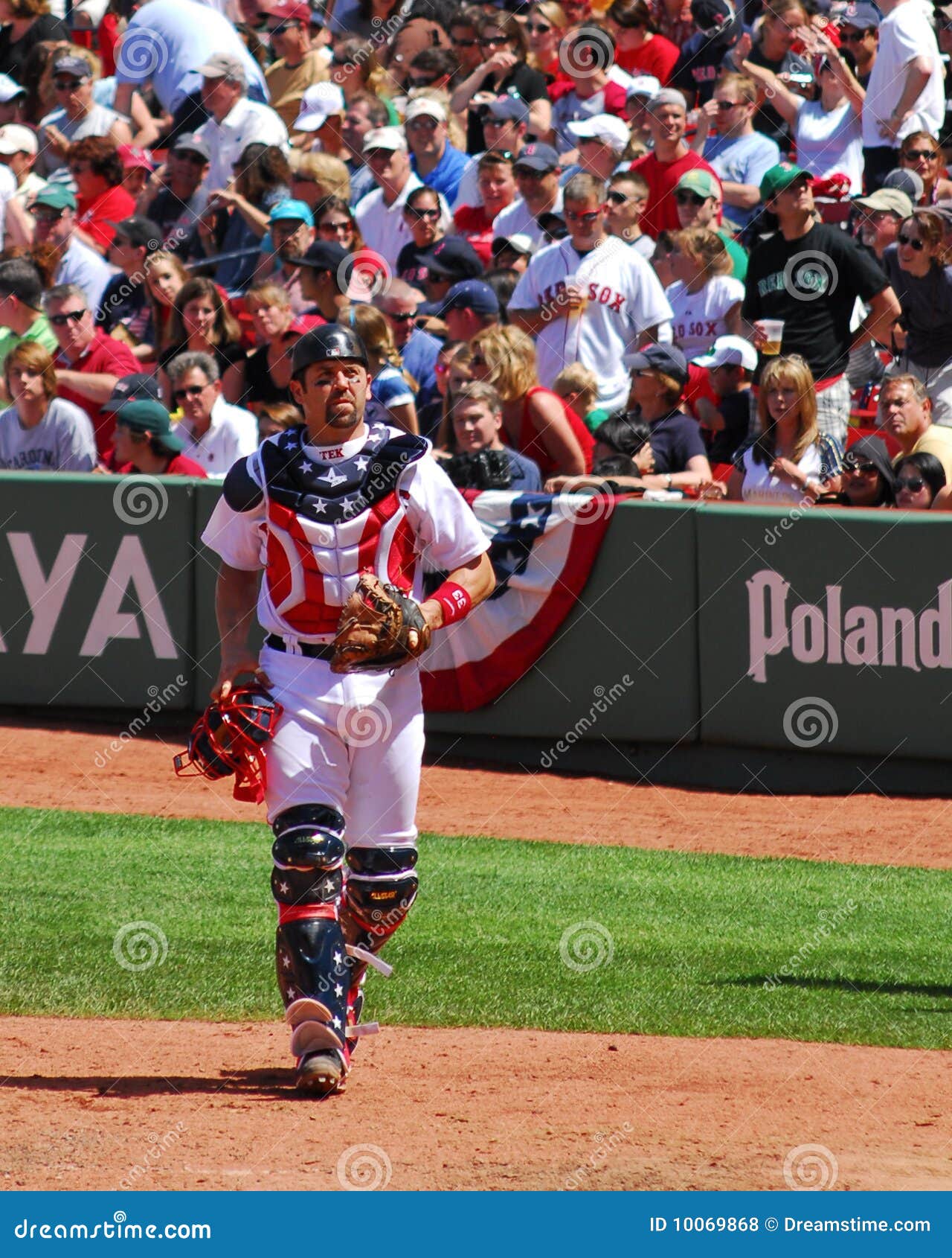 Red Sox, Jason Varitek editorial stock photo. Image of jason - 10069868