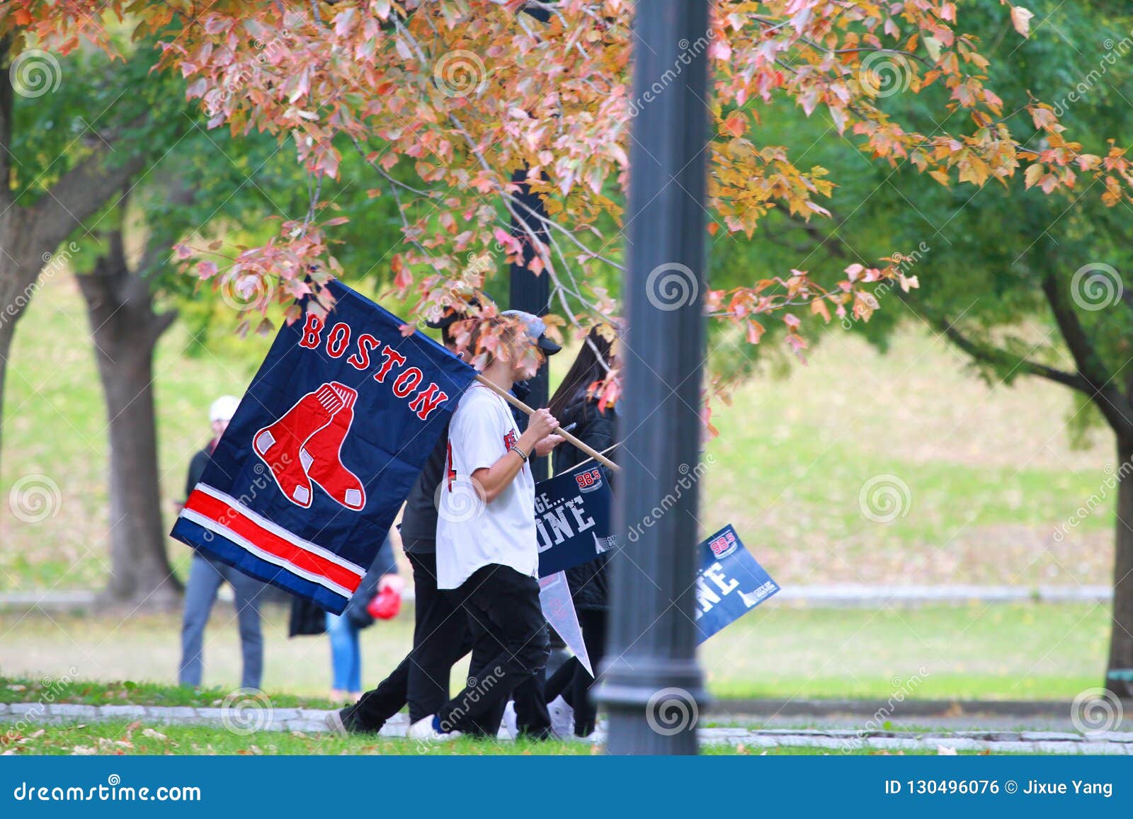 Red Sox 2018 World Series Champions Parade Celebration Editorial Photo ...