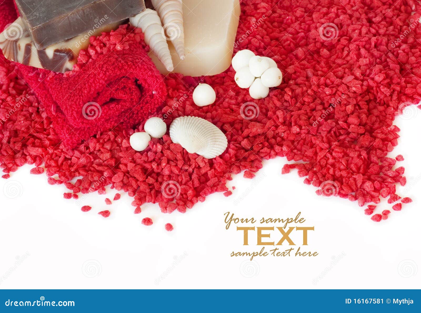 Red spa setting stock image. Image of aromatic, cosmetics - 16167581