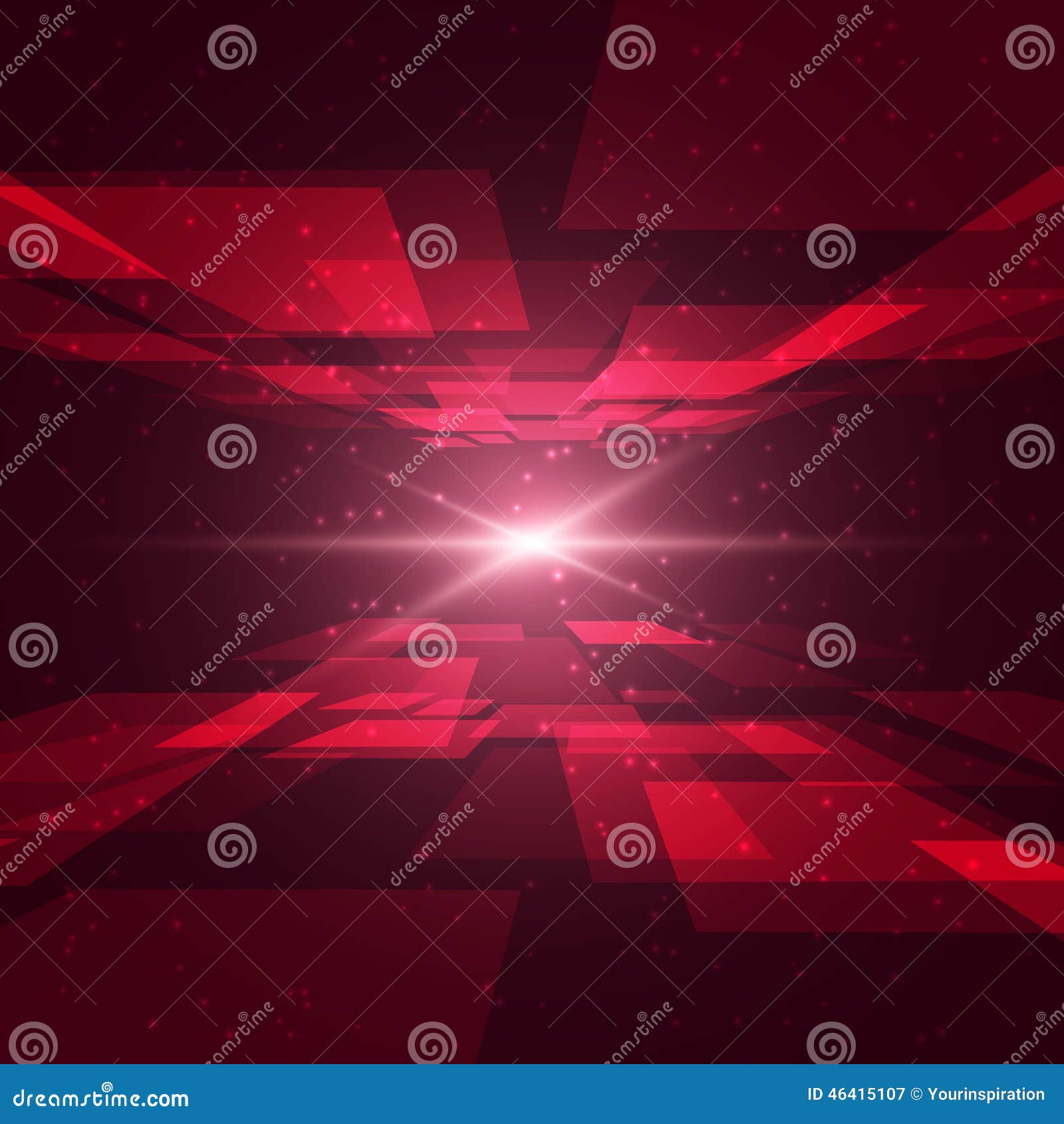 Red Space stock vector. Illustration of fantasy, expanse - 46415107