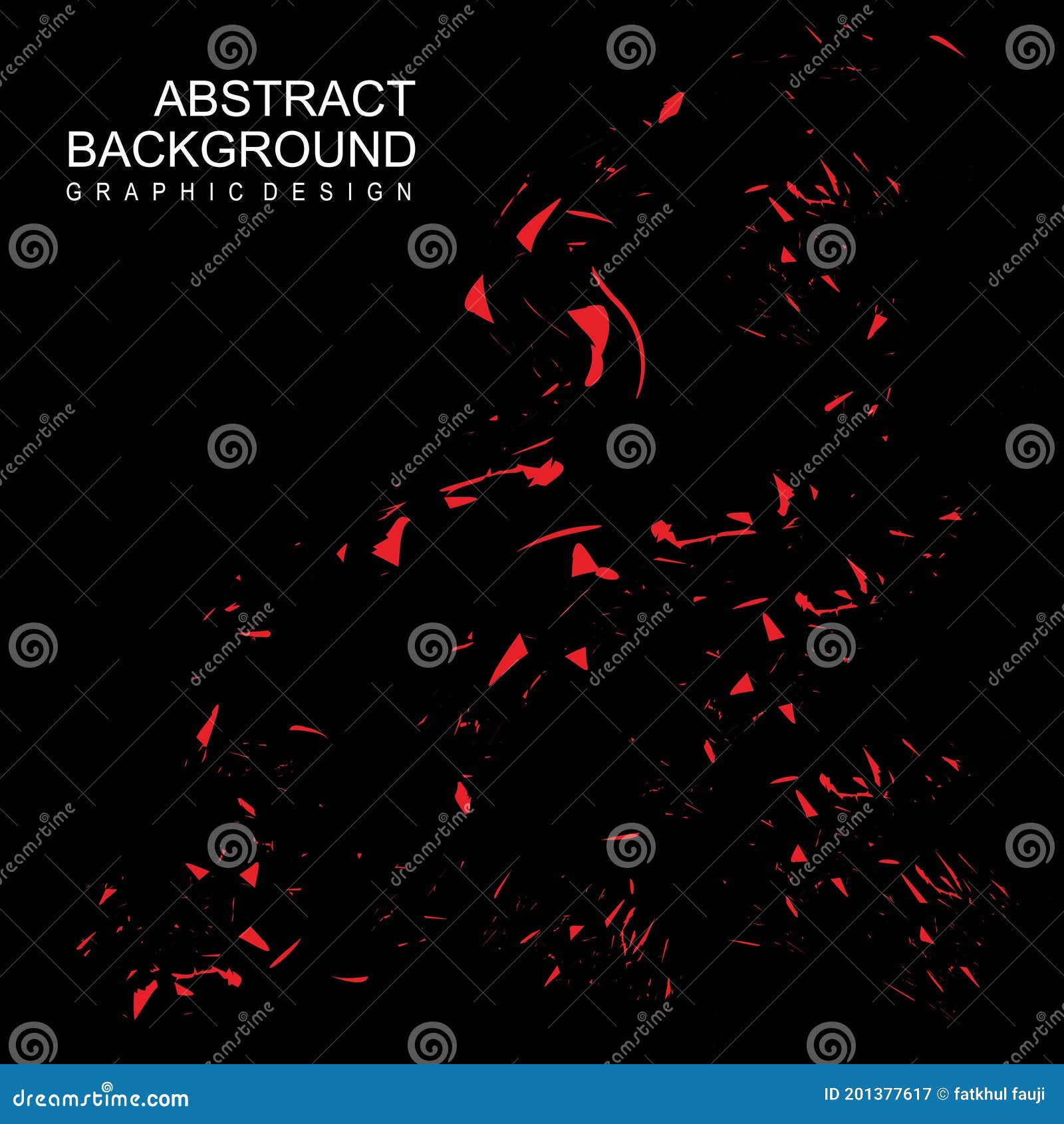 Red Spark Texture on the Black Background Graphic Design Vector Stock ...