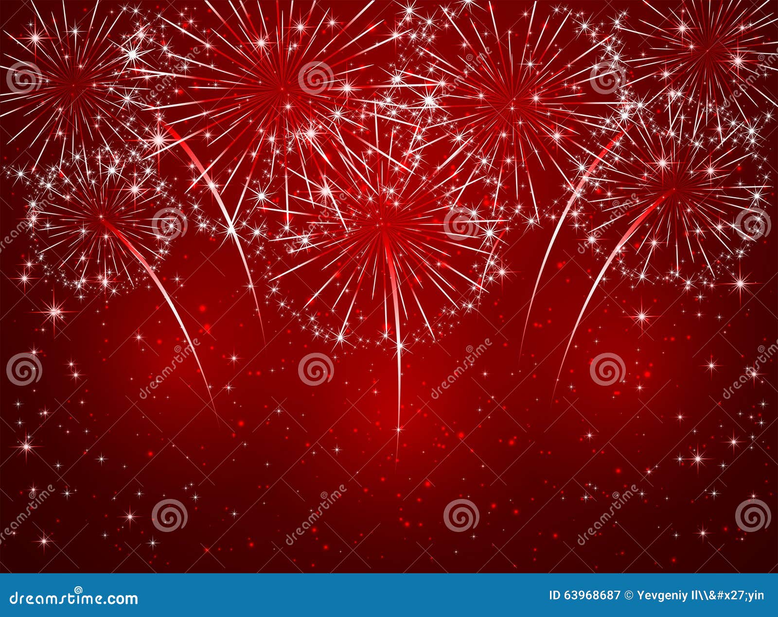 Red sparkle firework stock vector. Illustration of celebrate - 63968687