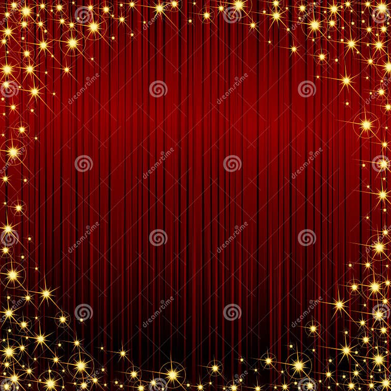 Red sparkly frame stock vector. Illustration of concept - 12071398