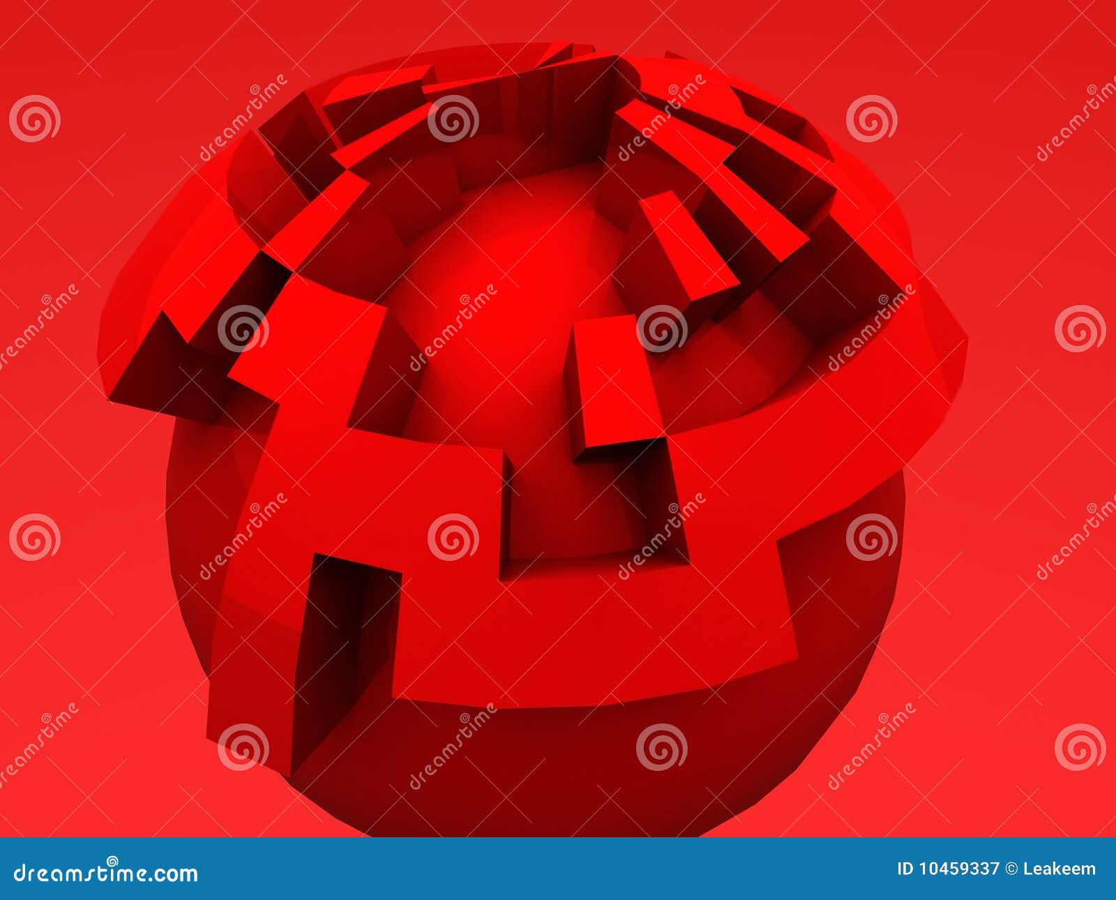 Red sphere stock illustration. Illustration of sphere - 10459337