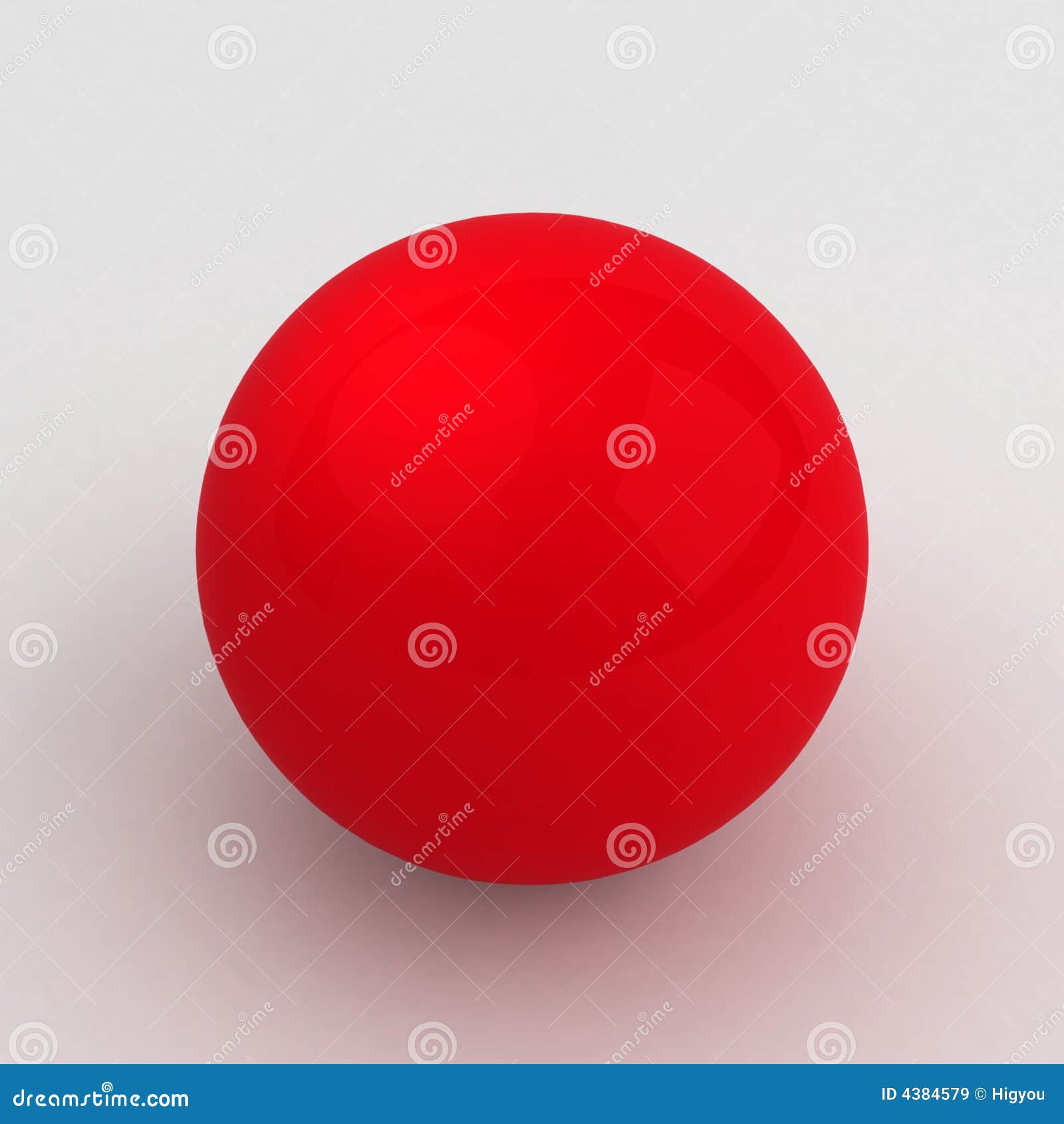 Red Sphere stock illustration. Illustration of simple - 4384579