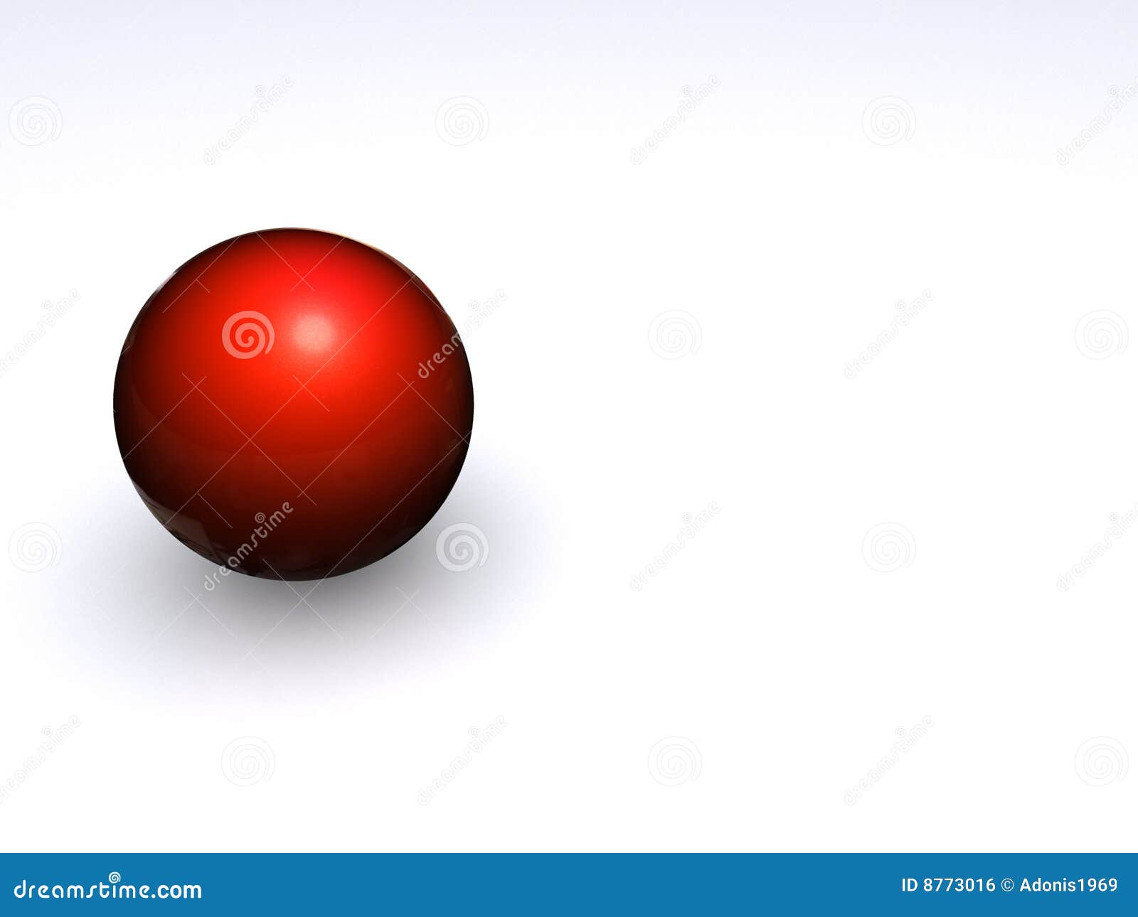 Red sphere stock illustration. Illustration of floating - 8773016