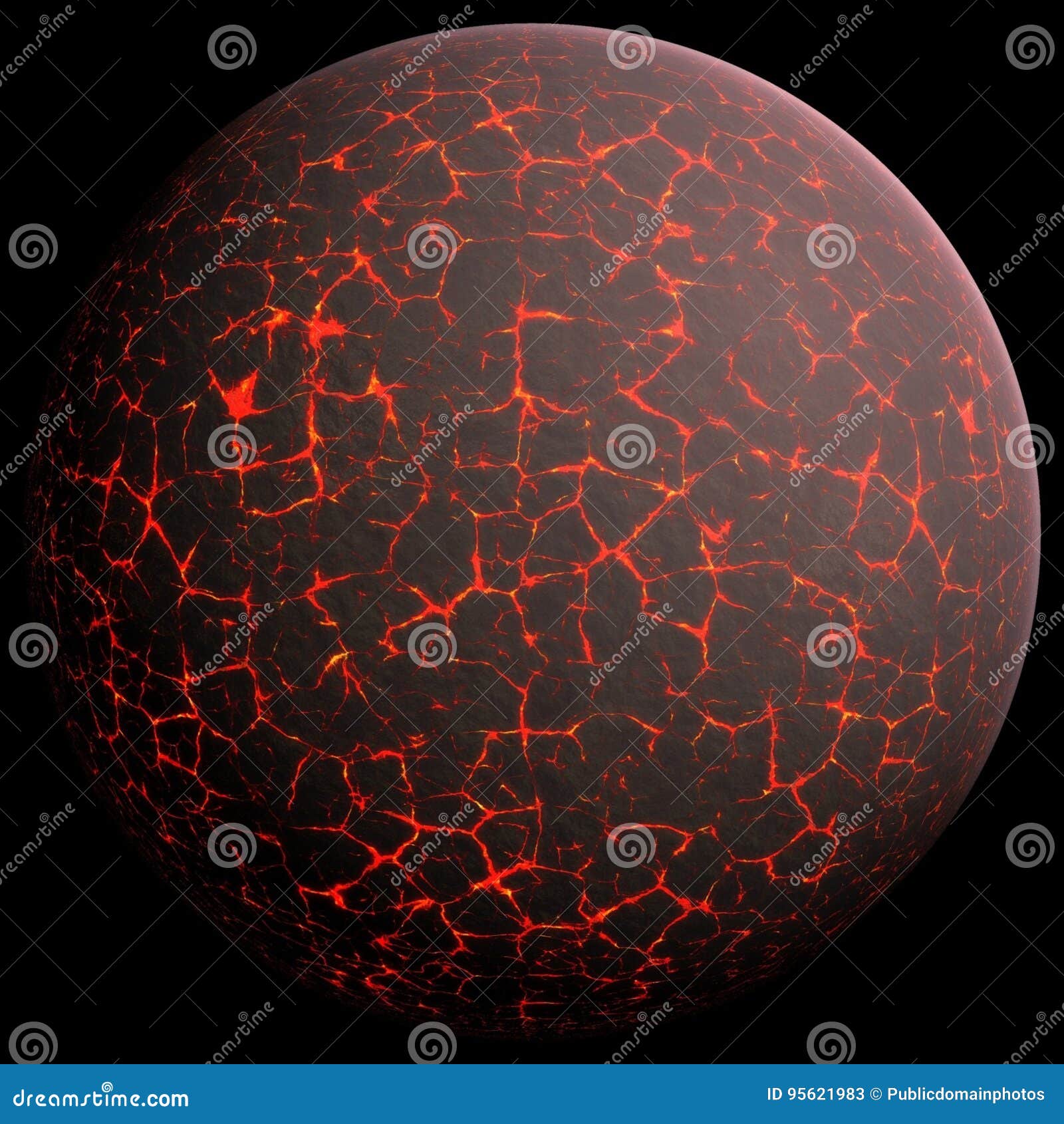 Red, Sphere, Circle, Planet Picture. Image: 95621983