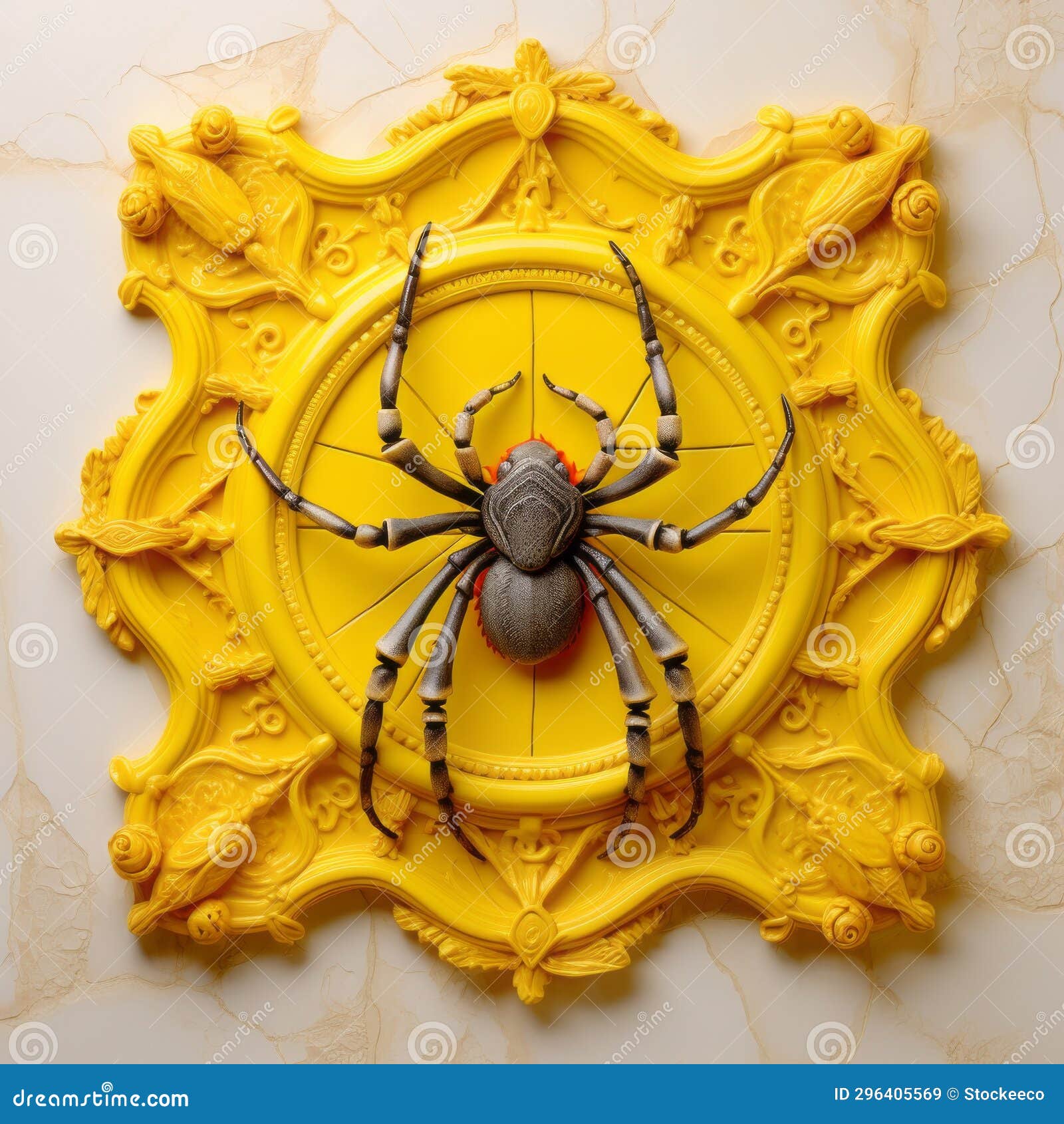 Yellow Spider: a Conceptual Installation of Photorealistic Baroque ...