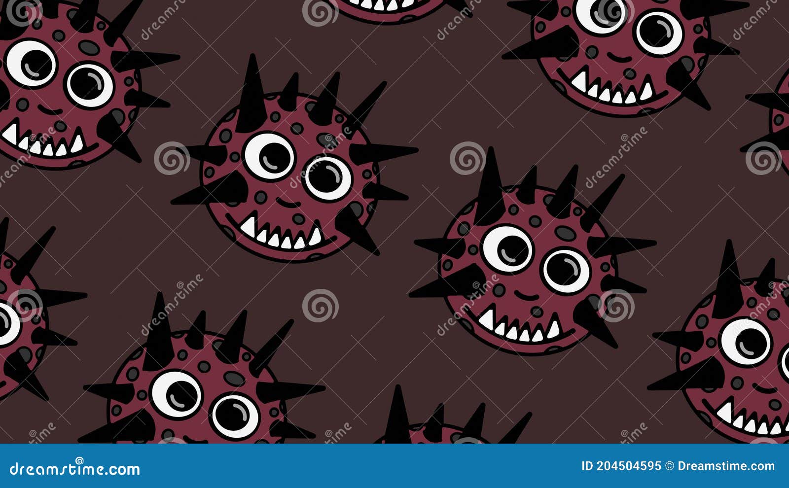 Spiky Monster Figurine On White Background - Inspired By Filip Hodas ...