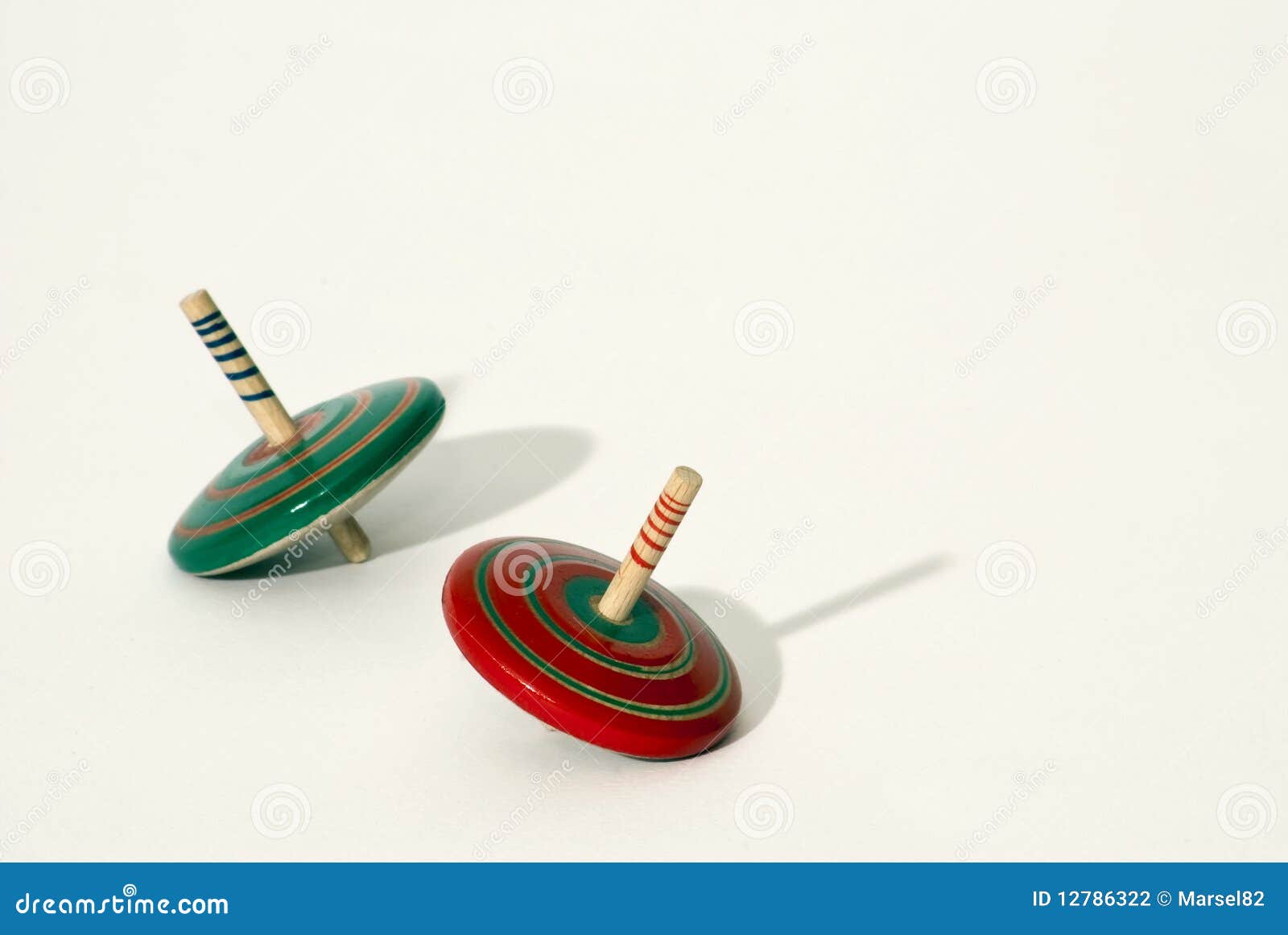 Red spinning top stock photo. Image of retro, post, turn - 12786322