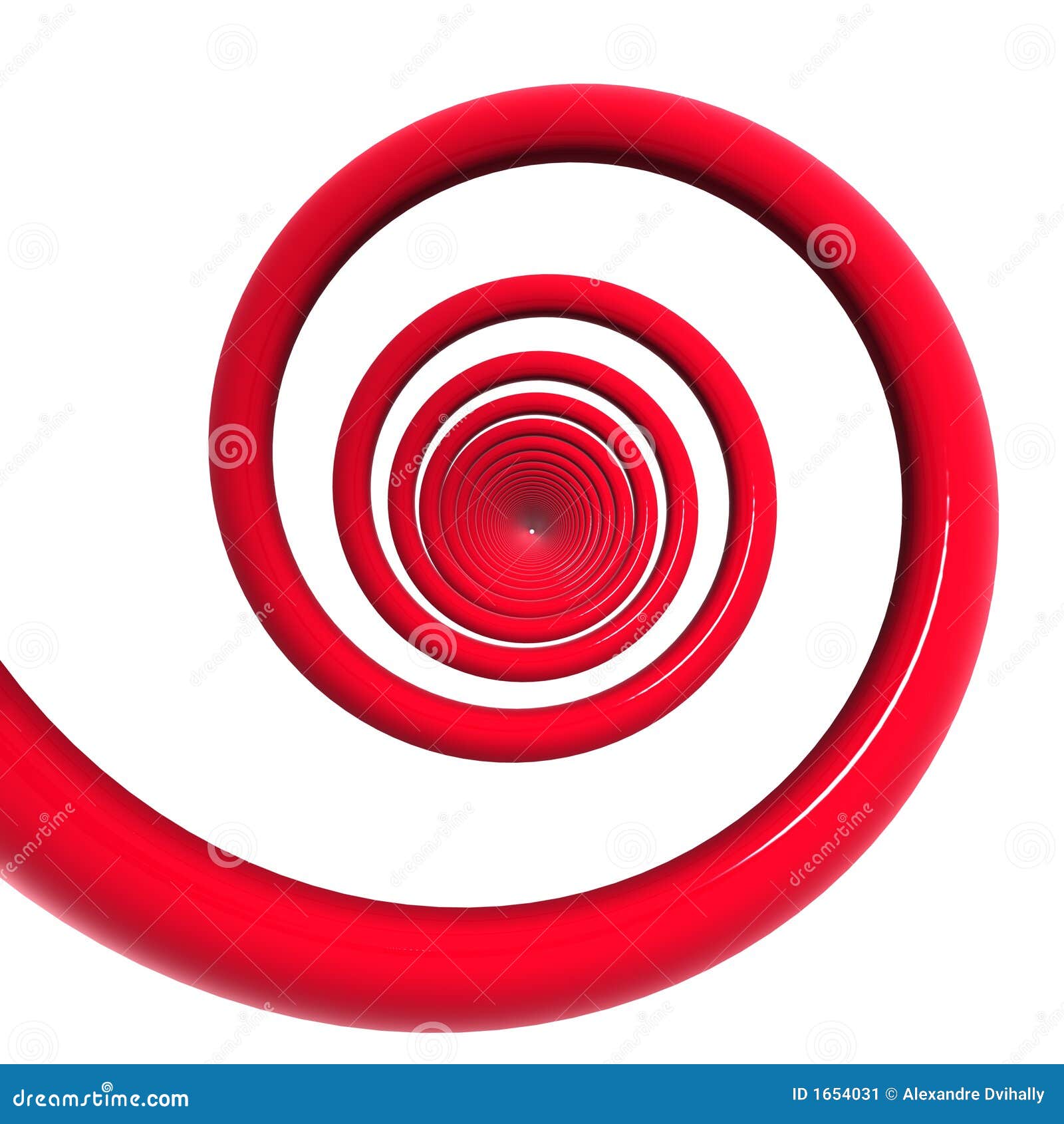 Red spiral stock illustration. Illustration of abstract - 1654031