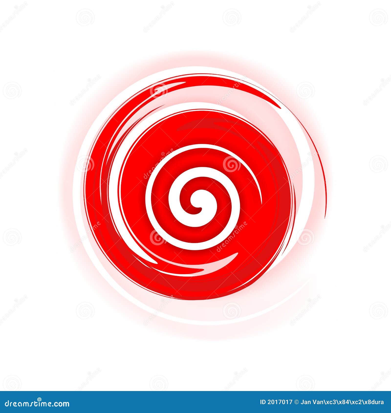 Red spiral stock illustration. Illustration of spiral - 2017017