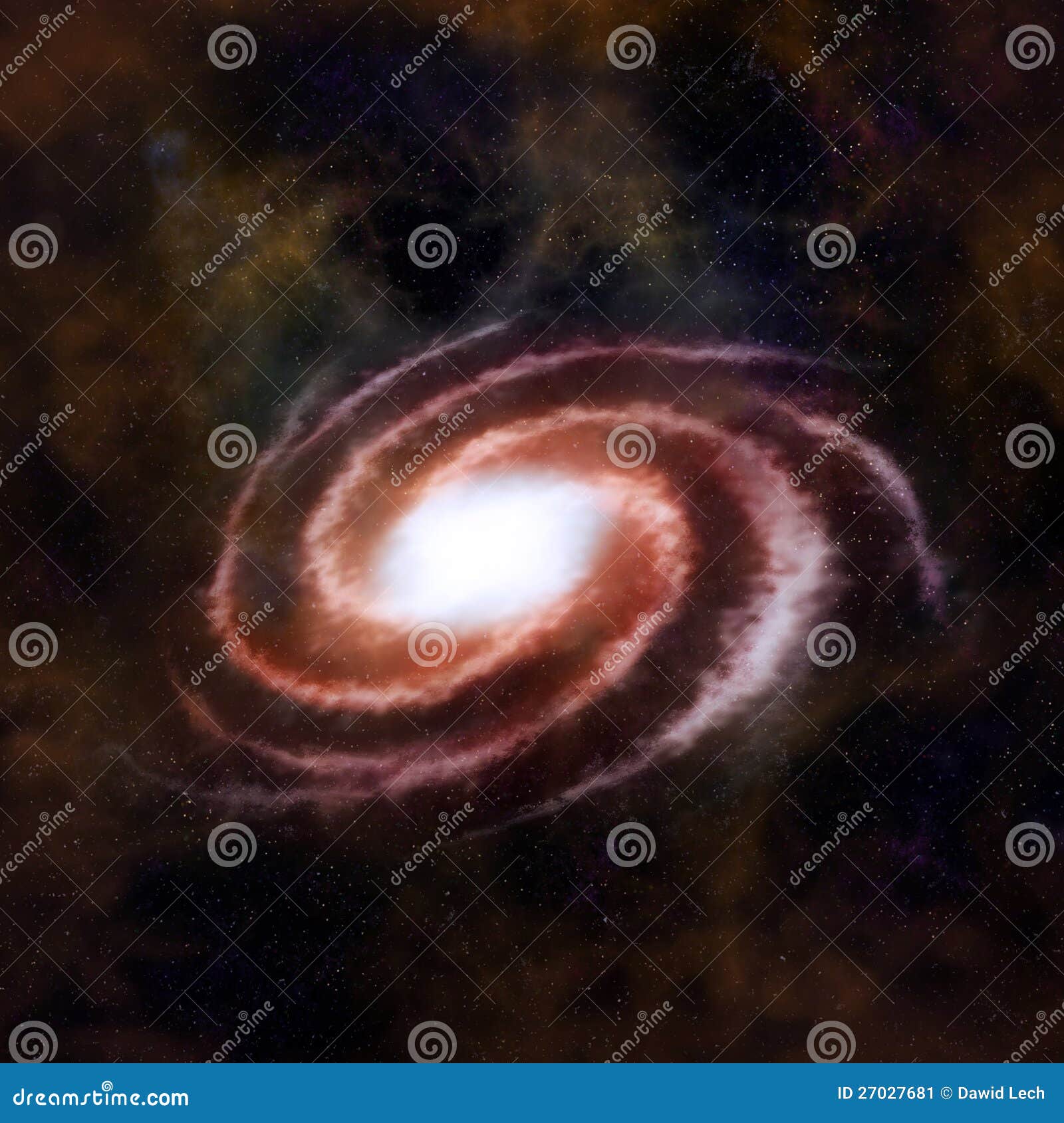 The Red Spiral Nebula