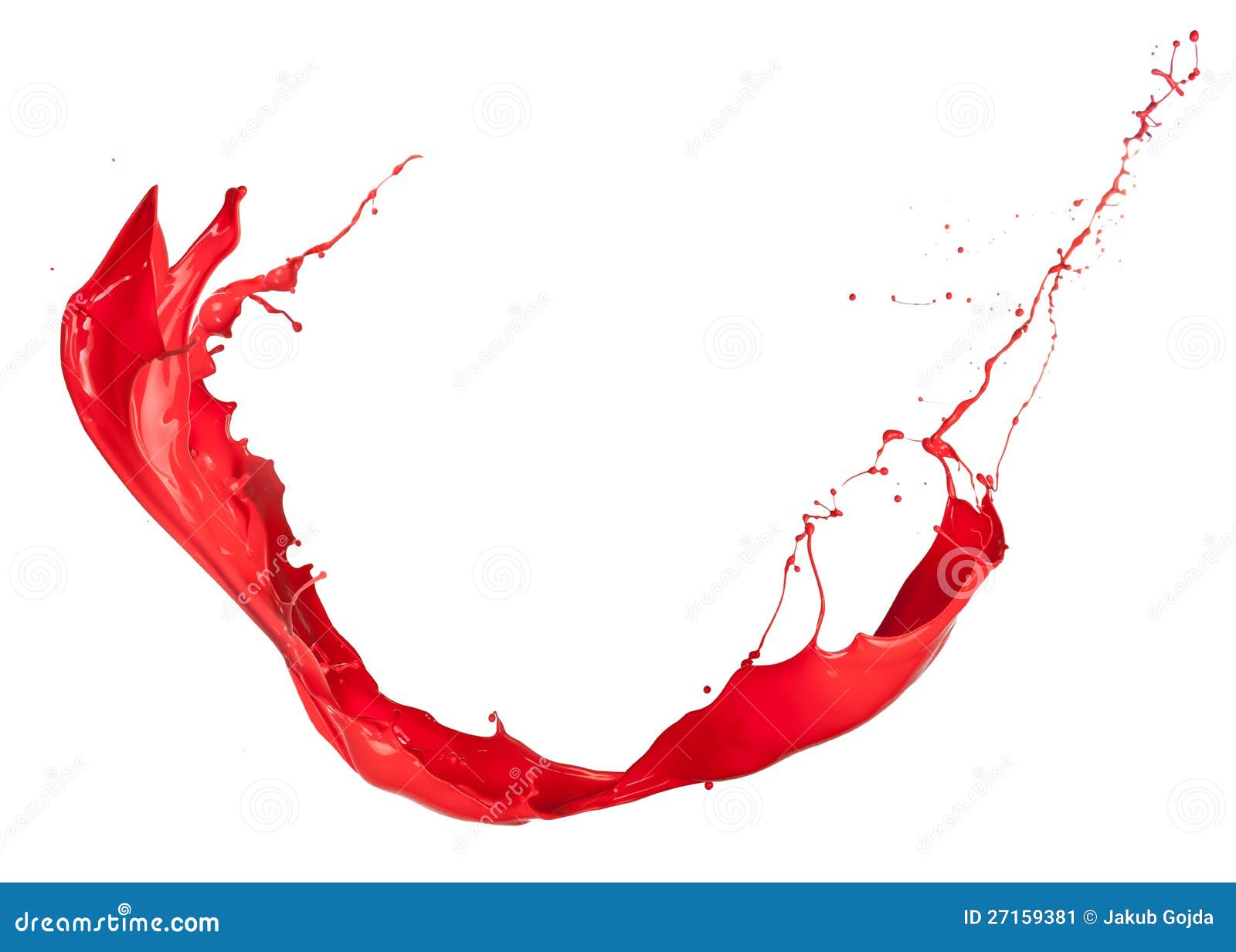 Red splash stock image. Image of drop, flow, flowing - 27159381