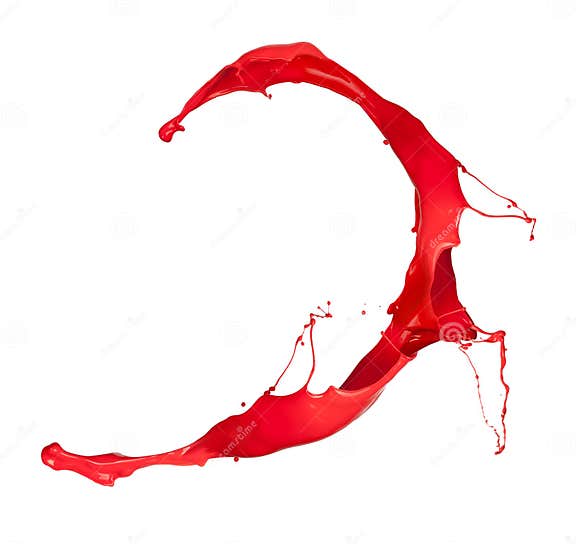 Red splash stock photo. Image of liquid, splattered, wave - 38108666
