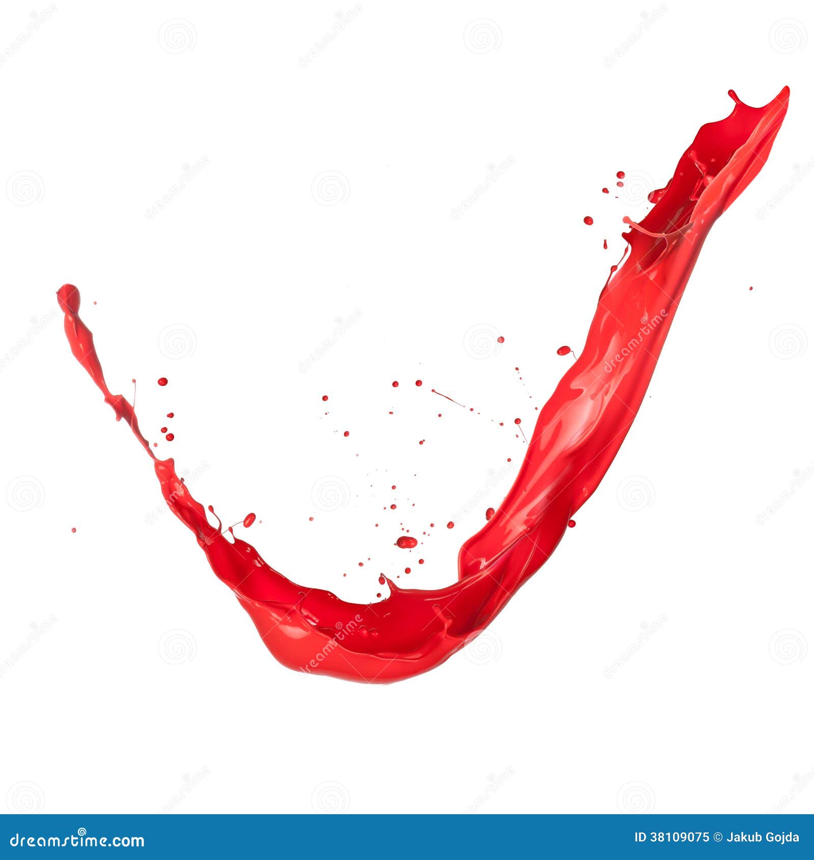 Red splash stock image. Image of bloom, drop, drink, flow - 38109075