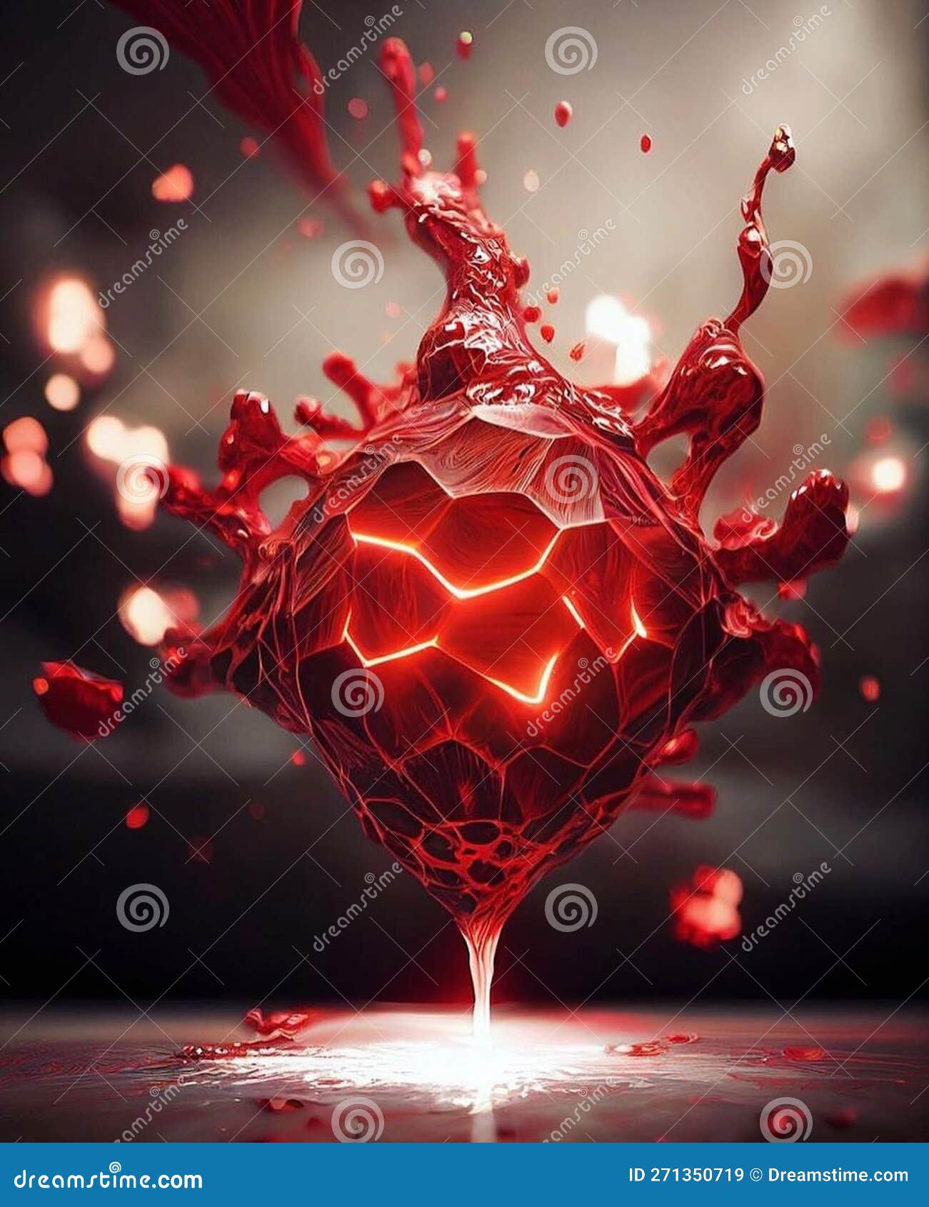 Red splash walpapper stock illustration. Illustration of circle - 271350719