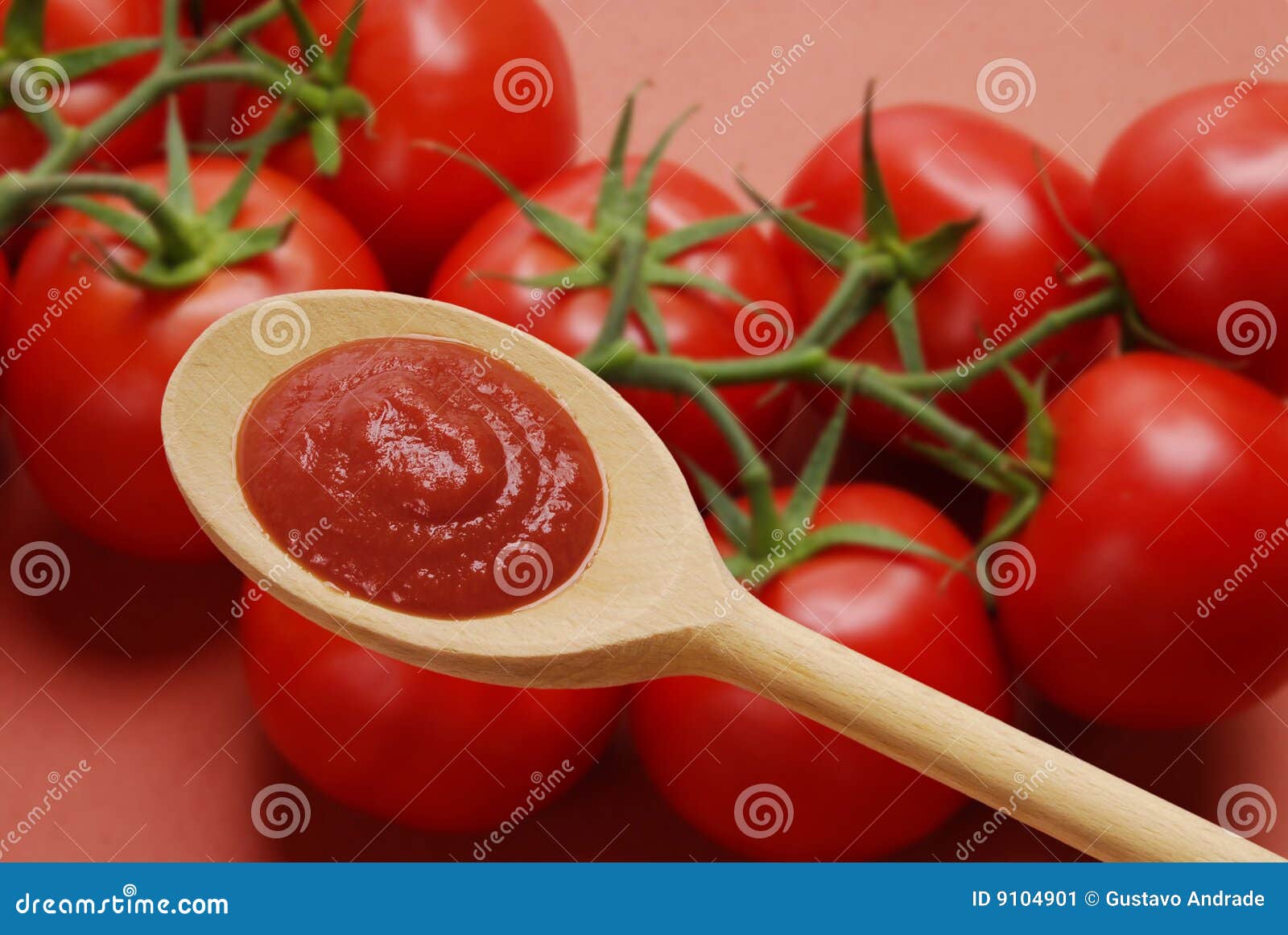 Red spoon. stock image. Image of composition, freshness - 9104901