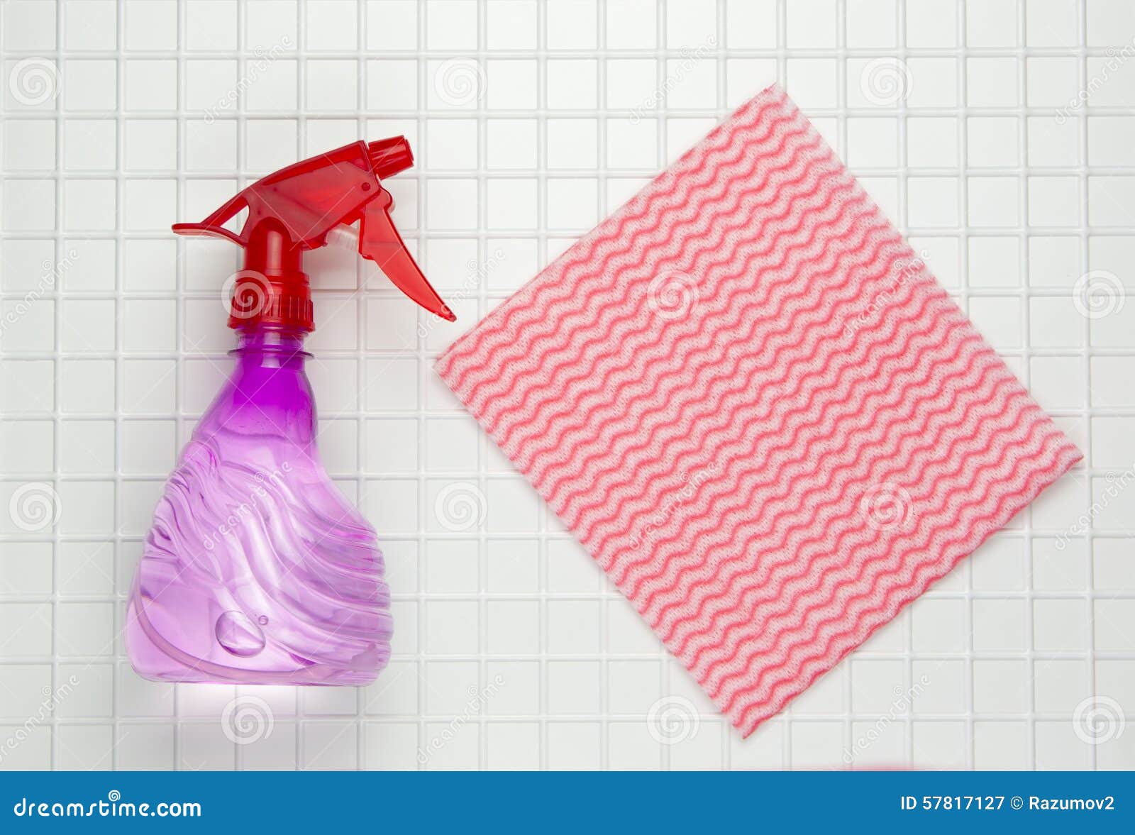 Red spray bottle stock image. Image of cleaning, hygiene - 57817127