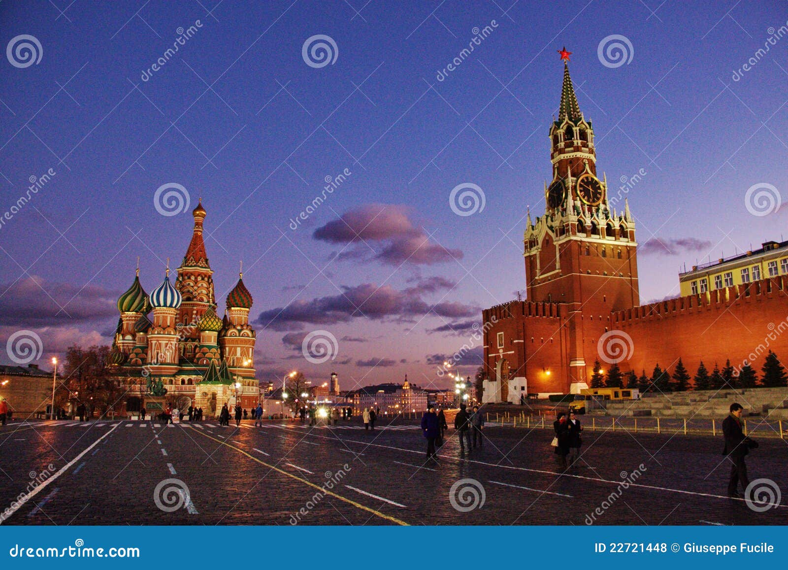 Red Square editorial stock photo. Image of beautiful - 22721448