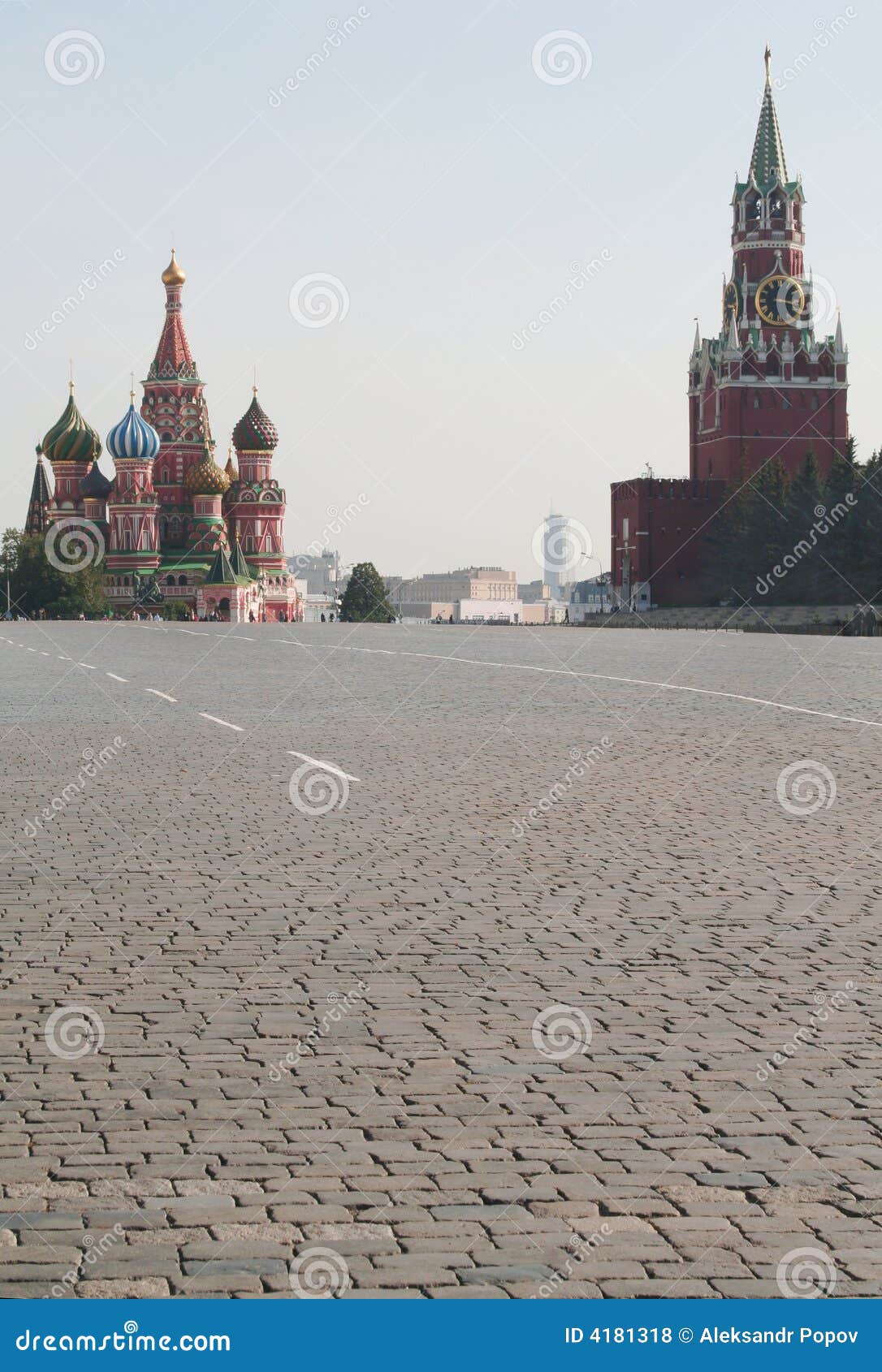 Red Square stock photo. Image of cathedral, outside, outdoors - 4181318