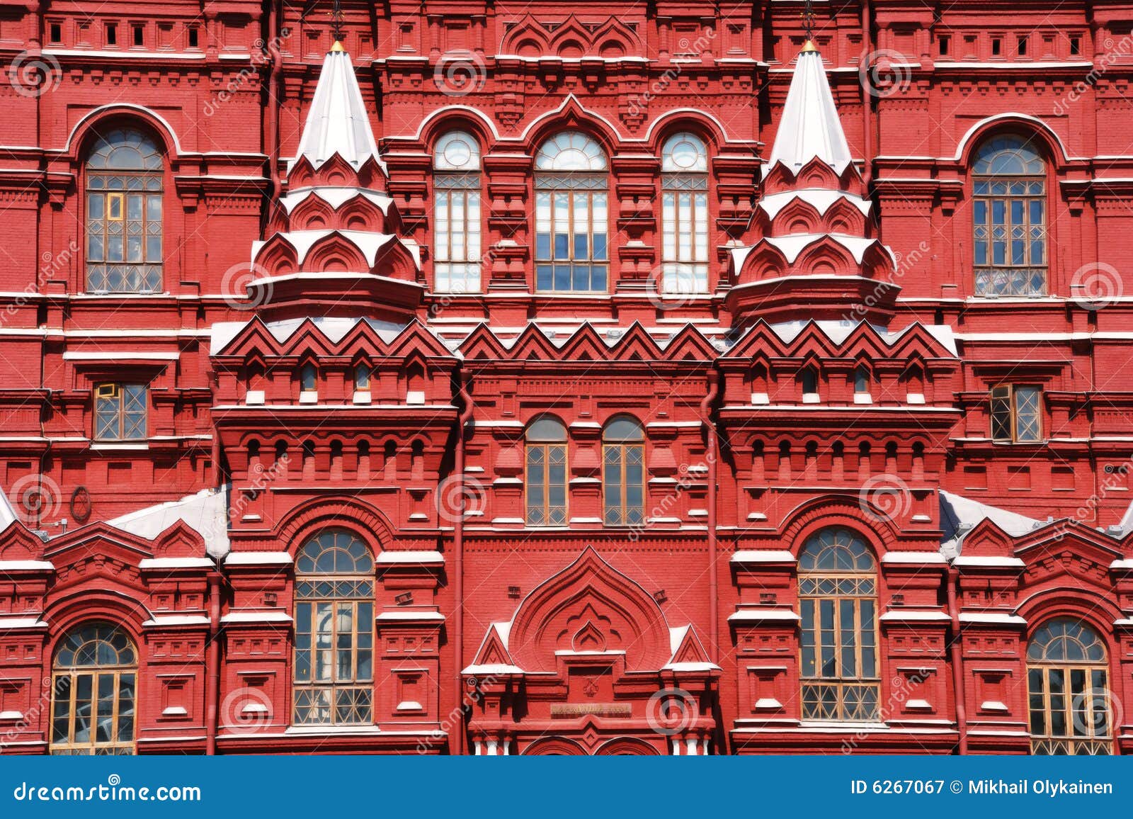 The Red Square stock image. Image of building, cremlin - 6267067