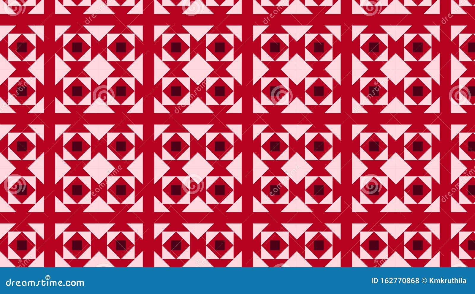 Red Square Background Pattern Graphic Stock Vector - Illustration of ...