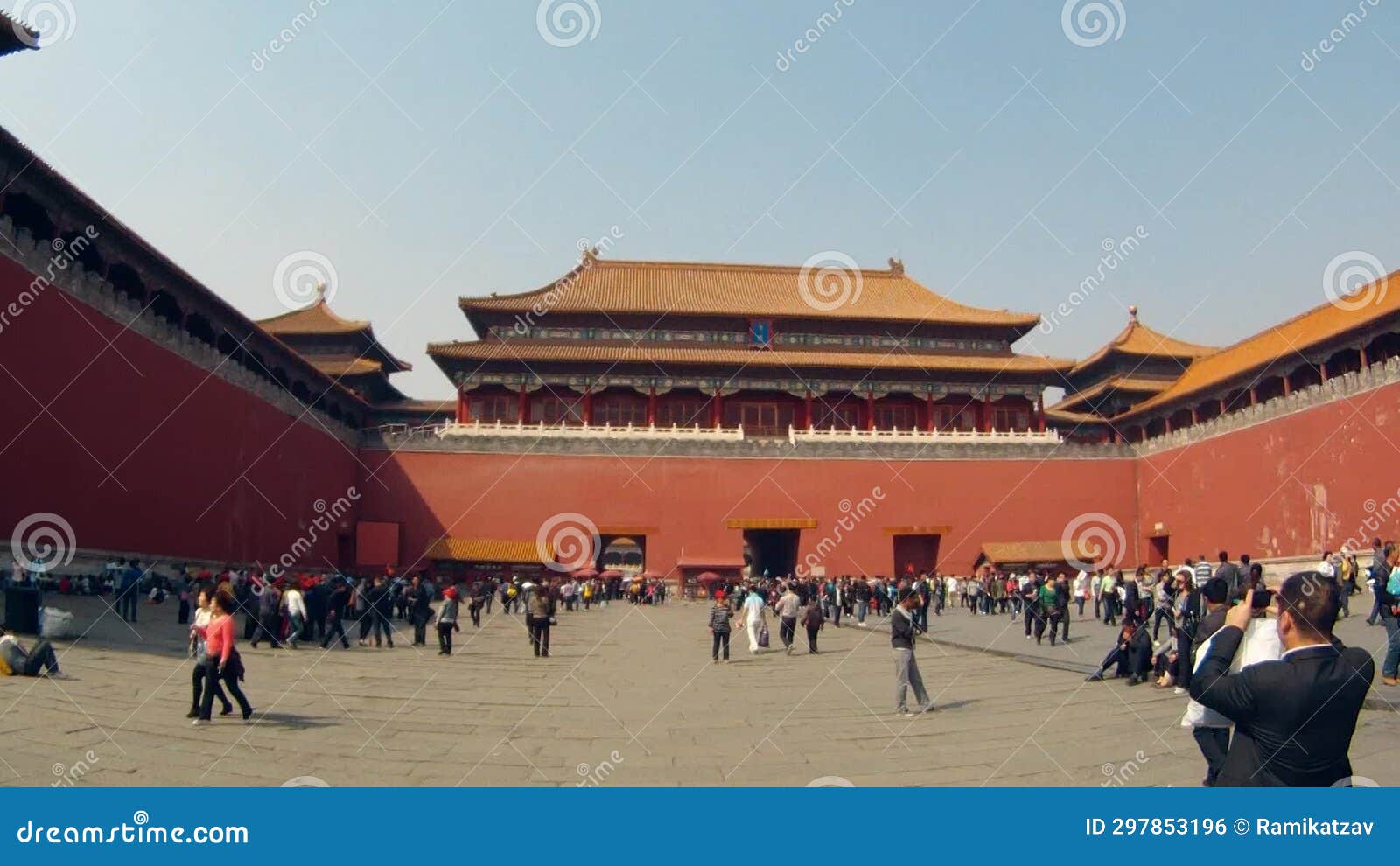 Red Square Beijing China Visuals Stock Footage - Video of square ...