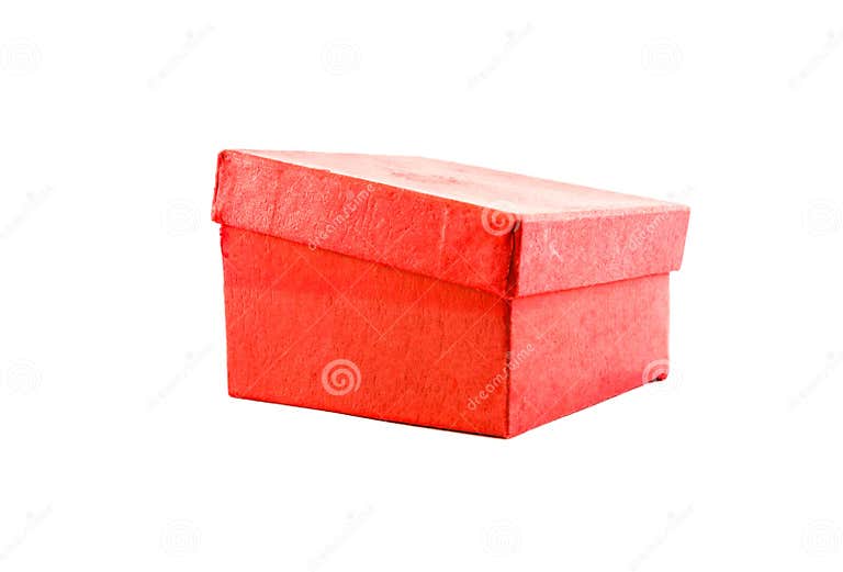 Red square box stock photo. Image of brown, celebration - 58902044