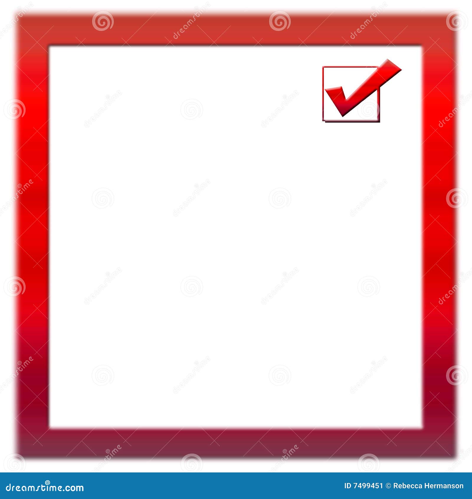 Red square frame shape stock illustration. Illustration of mark - 7499451