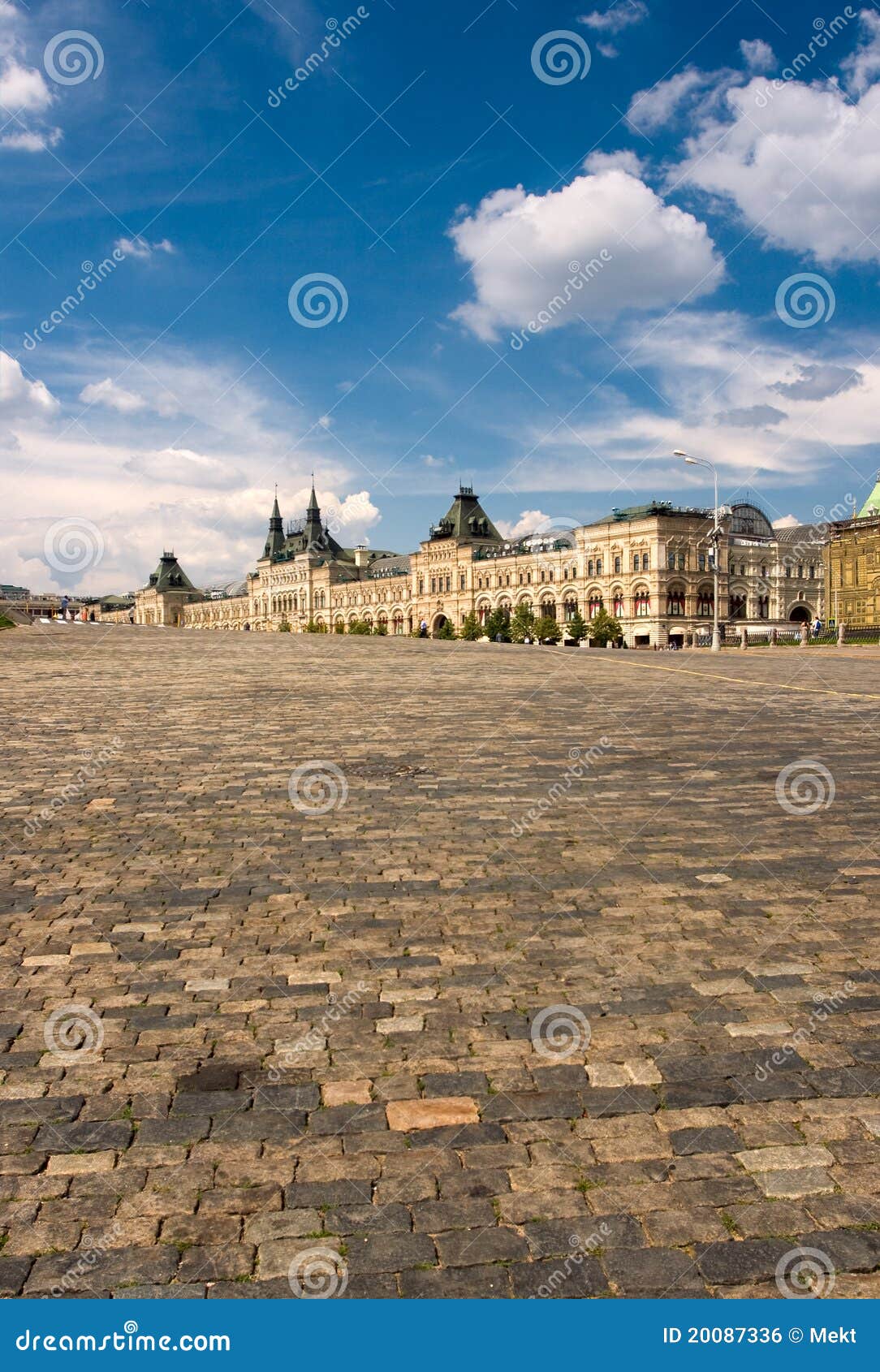 Red square gum moscow stock photo. Image of horizontal - 20087336