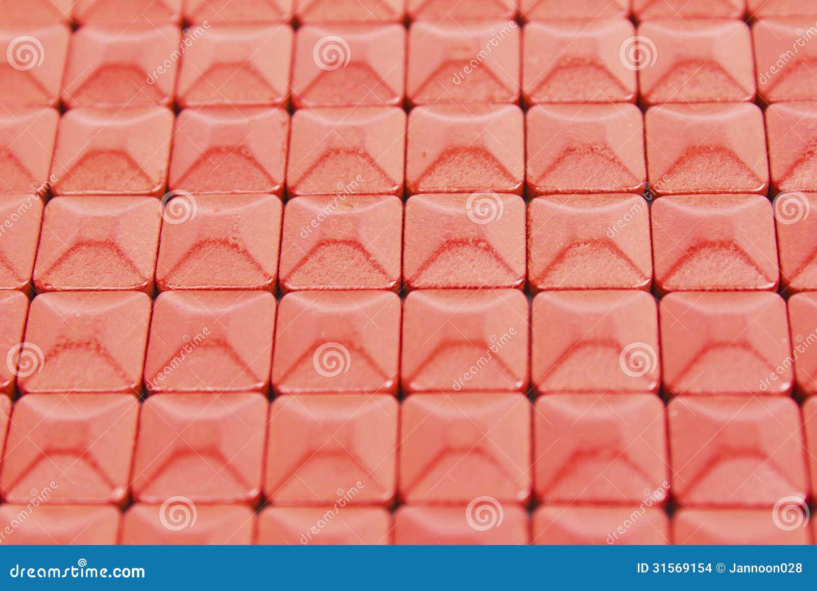 Red square medicinal pills stock photo. Image of container - 31569154