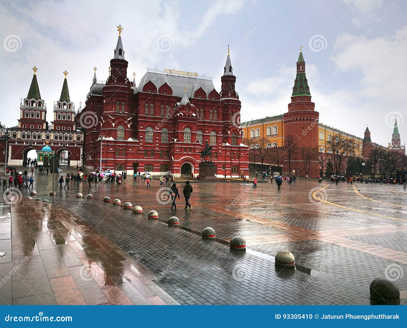 Red Square is Often Considered the Central Square of Moscow, Russia ...