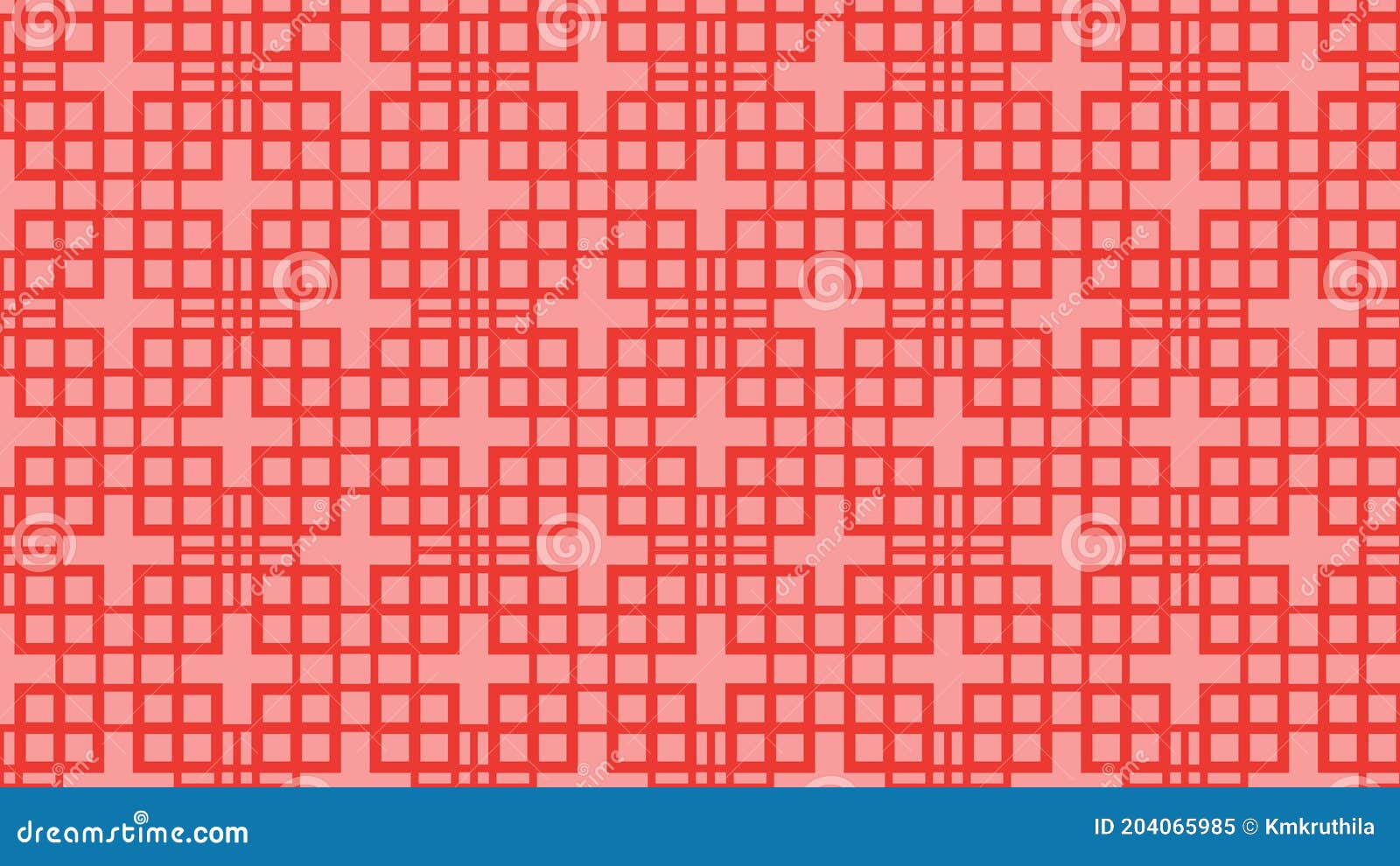 Red Square Pattern Background Vector Art Stock Illustration ...