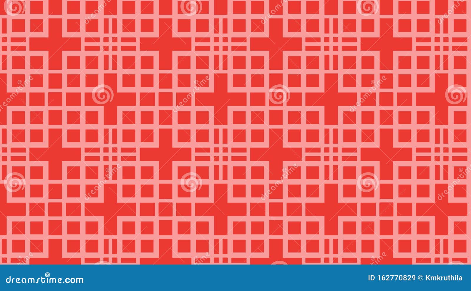Red Square Pattern Vector stock vector. Illustration of geometric ...