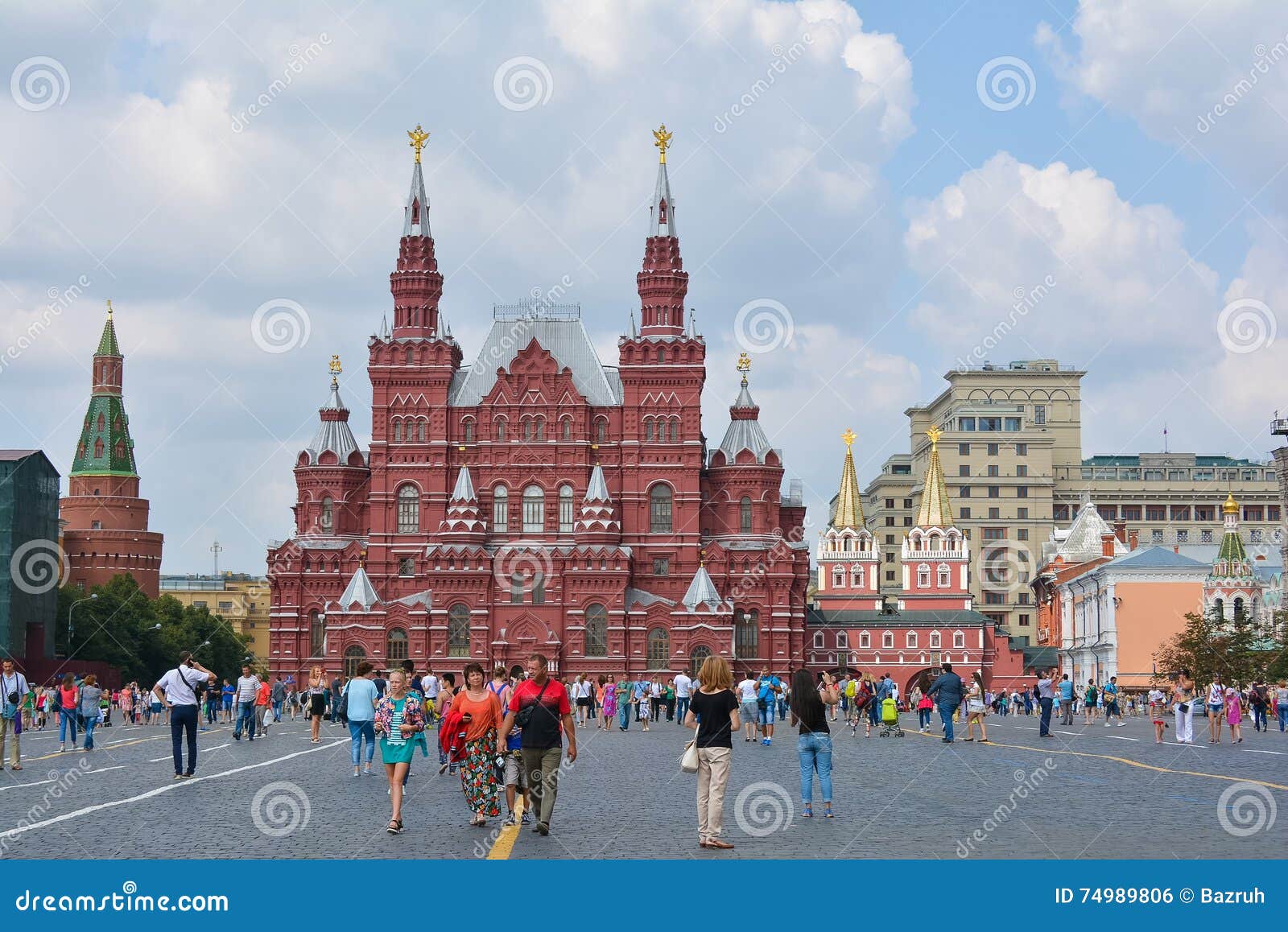 Red Square editorial photo. Image of chiming, kremlin - 74989806