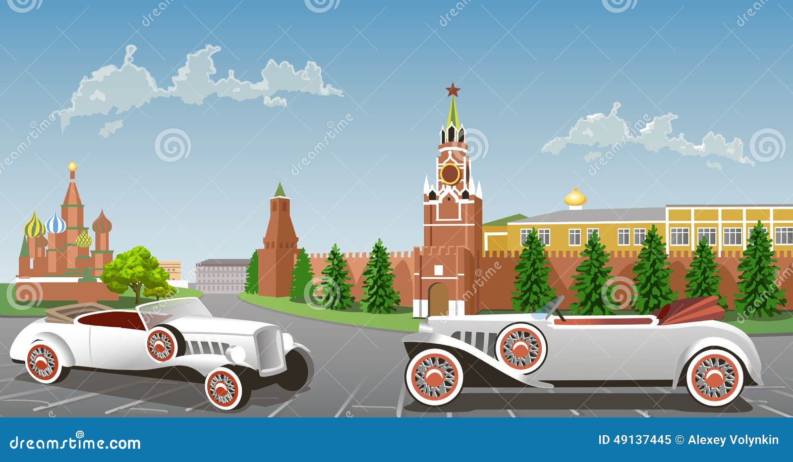 Red Square stock illustration. Illustration of basil - 49137445