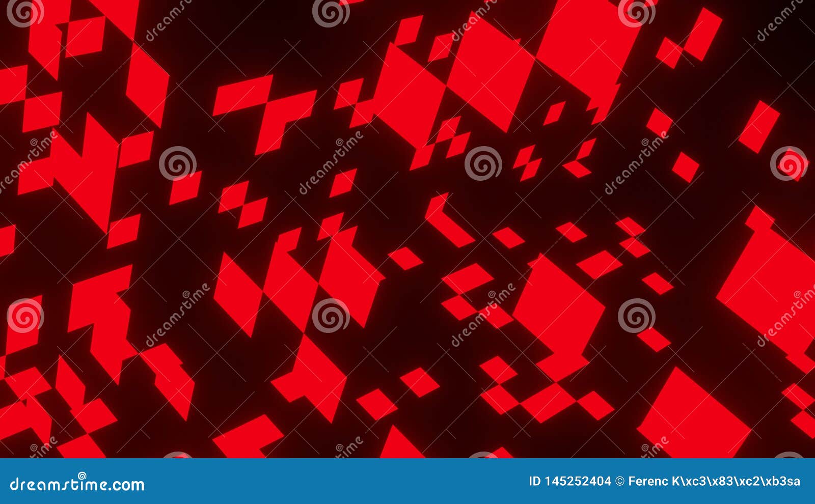 Red Squares Abstract stock illustration. Illustration of graphic ...