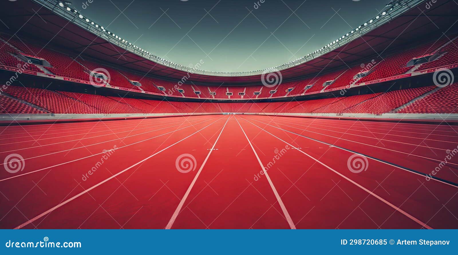 Red Stadium Coverage Texture, Treadmill Textured Background, Jogging ...