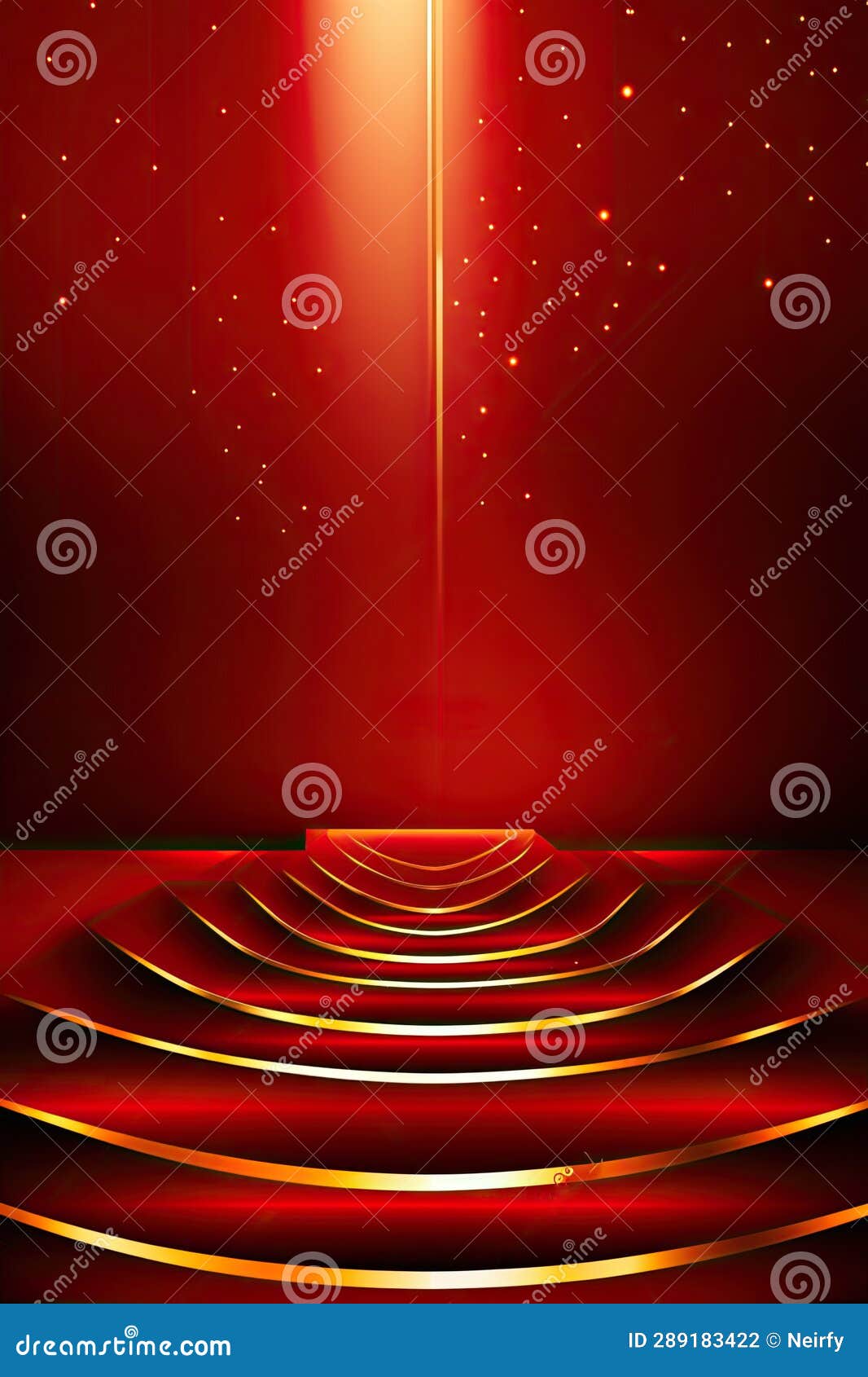 Red stage background stock photo. Image of wallpaper - 289183422