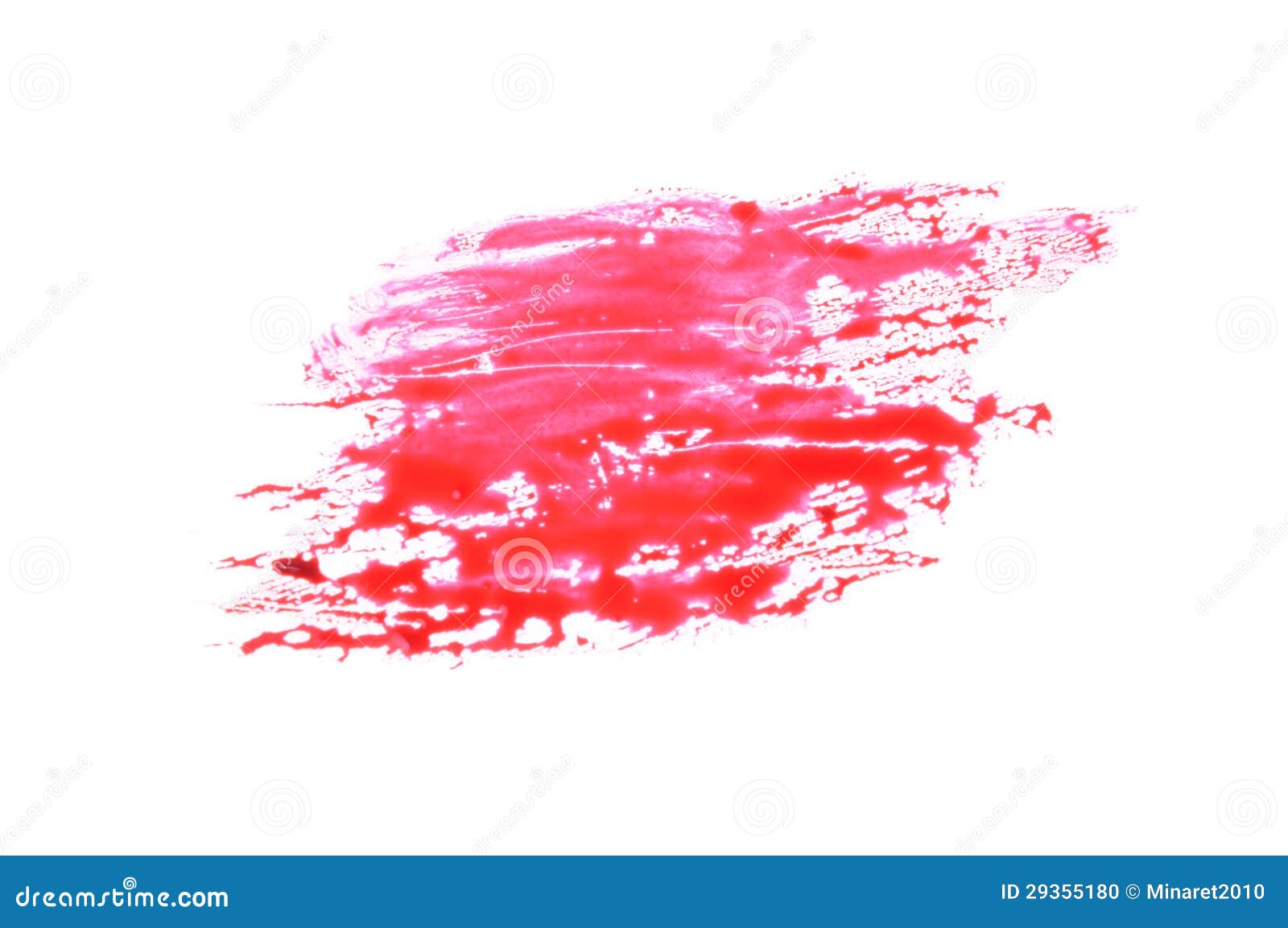 Red stain stock photo. Image of creative, abstract, white - 29355180