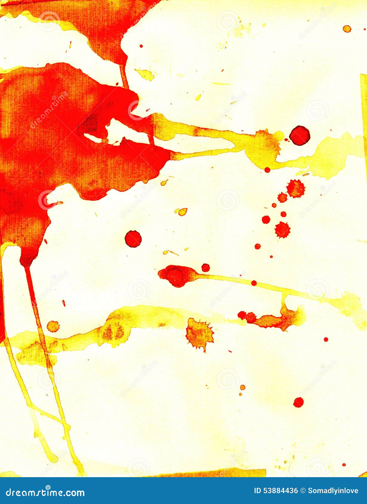 Red Stained Splotchy Color Paper Stock Photo - Image of retro, mess ...